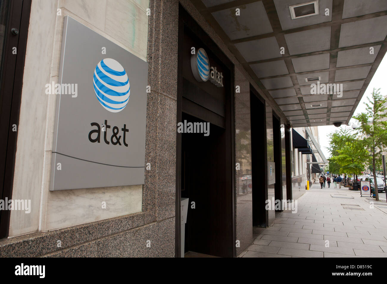 AT&T sign - USA Stock Photo - Alamy