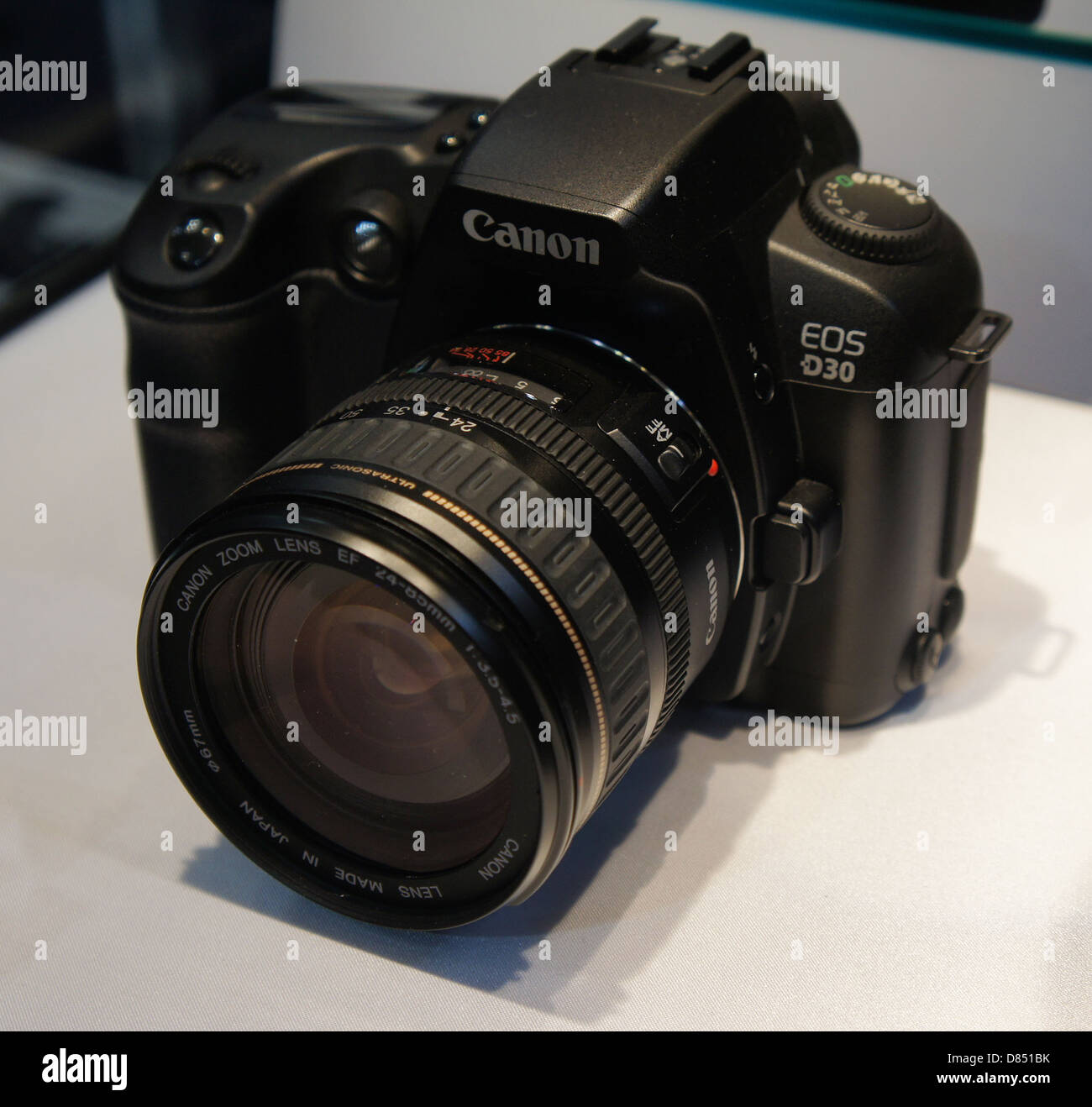 A Canon EOS D30 digital camera, photographed in 2011, known for its ...