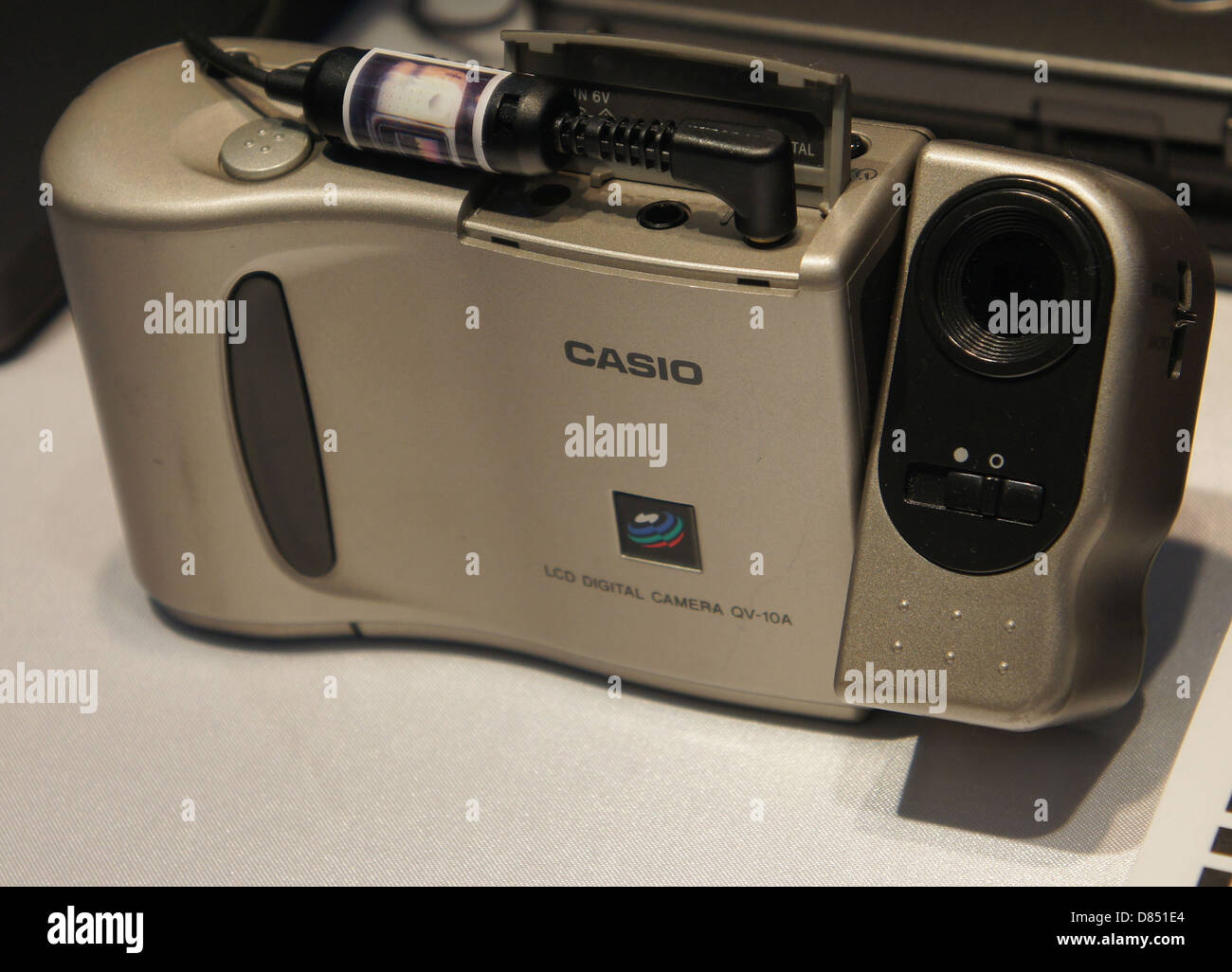 The Casio QV-10A CP 2011 is a digital camera model, known for its early introduction of color ...
