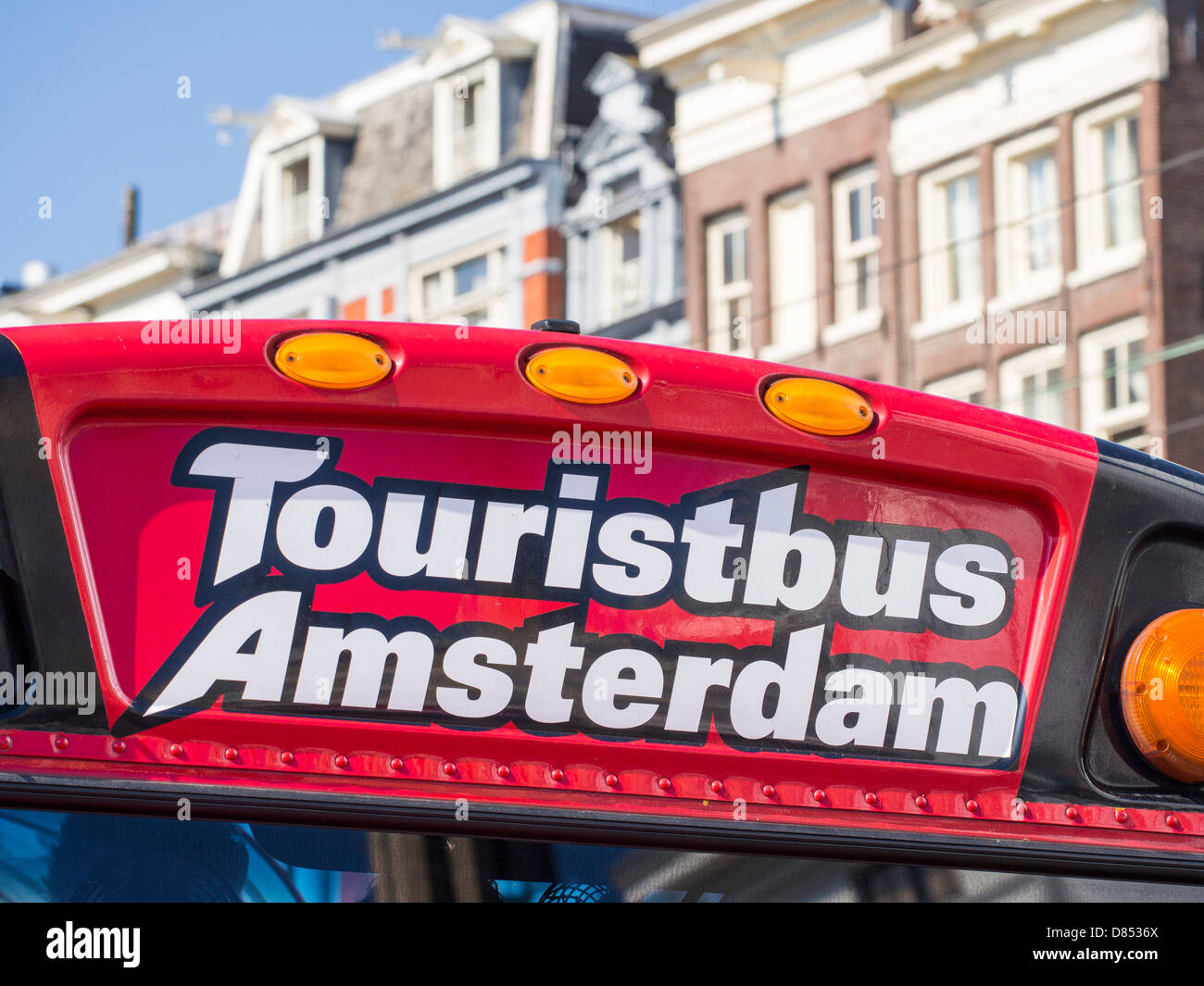 A tour bus in Amsterdam, Netherlands Stock Photo - Alamy