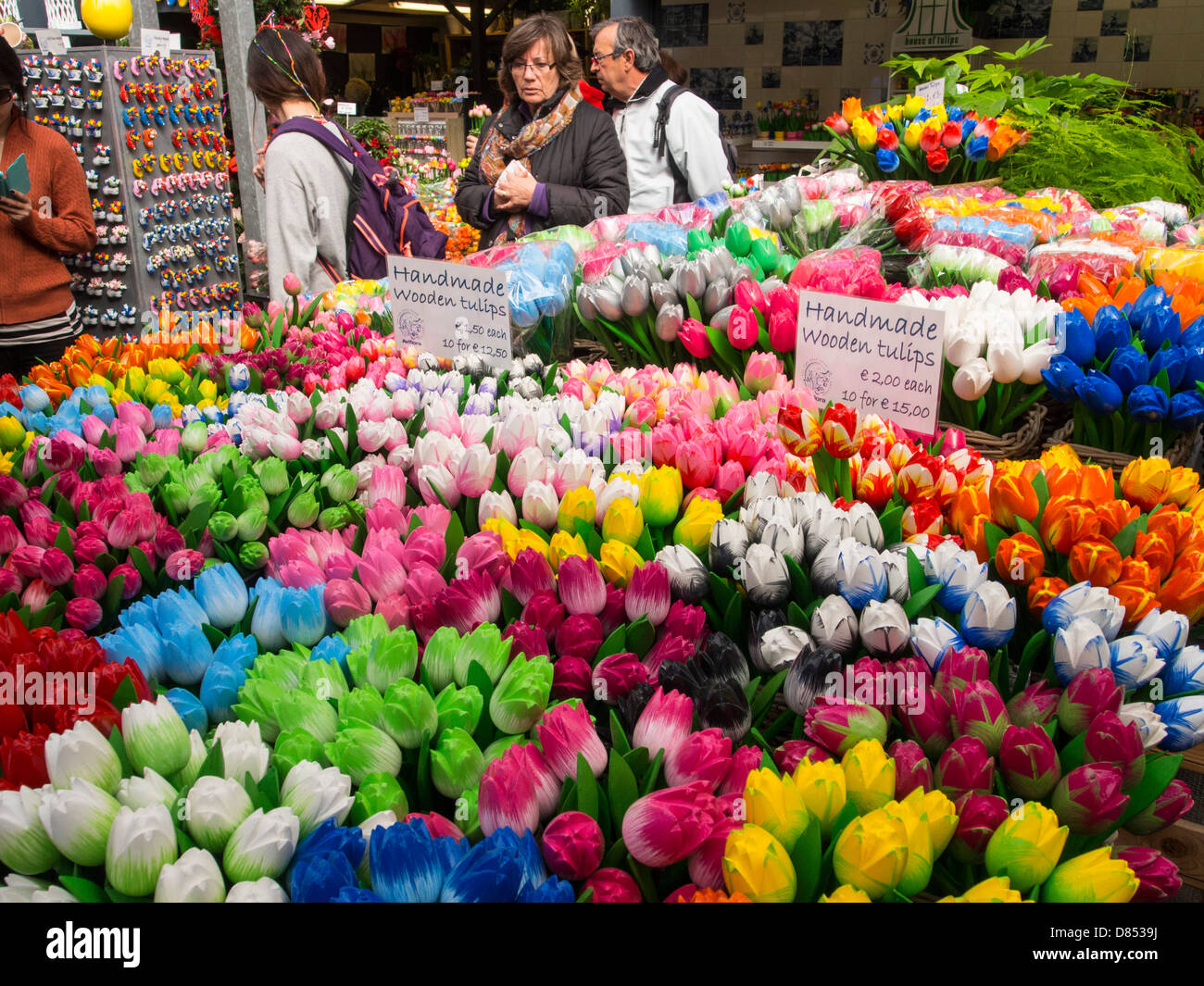 Amsterdam flower market hi-res stock photography and images - Alamy