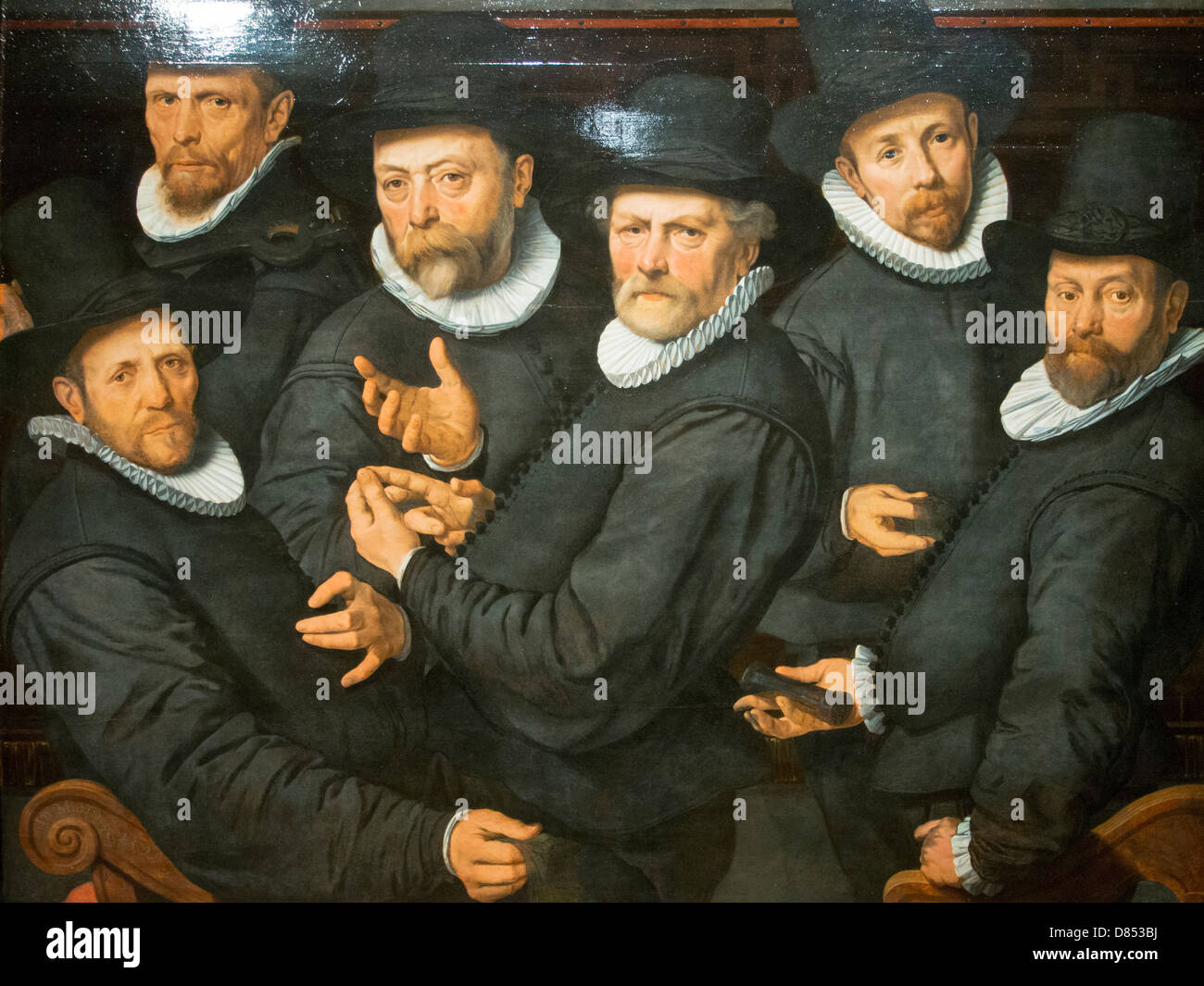 Six Wardens of the Drapers Guild at the famous Reichstag museum in ...