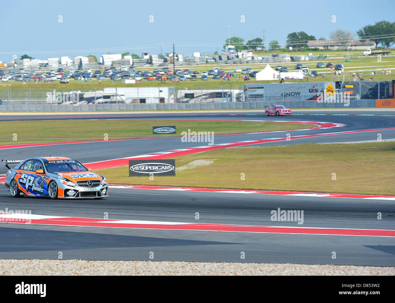Austin, Texas, USA. 19th May 2013. Maro Engel #9 of SP Tools Racing ...