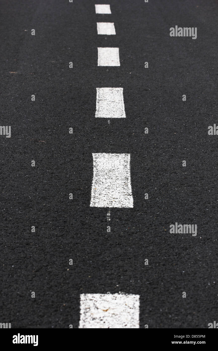 Road with lines Stock Photo - Alamy