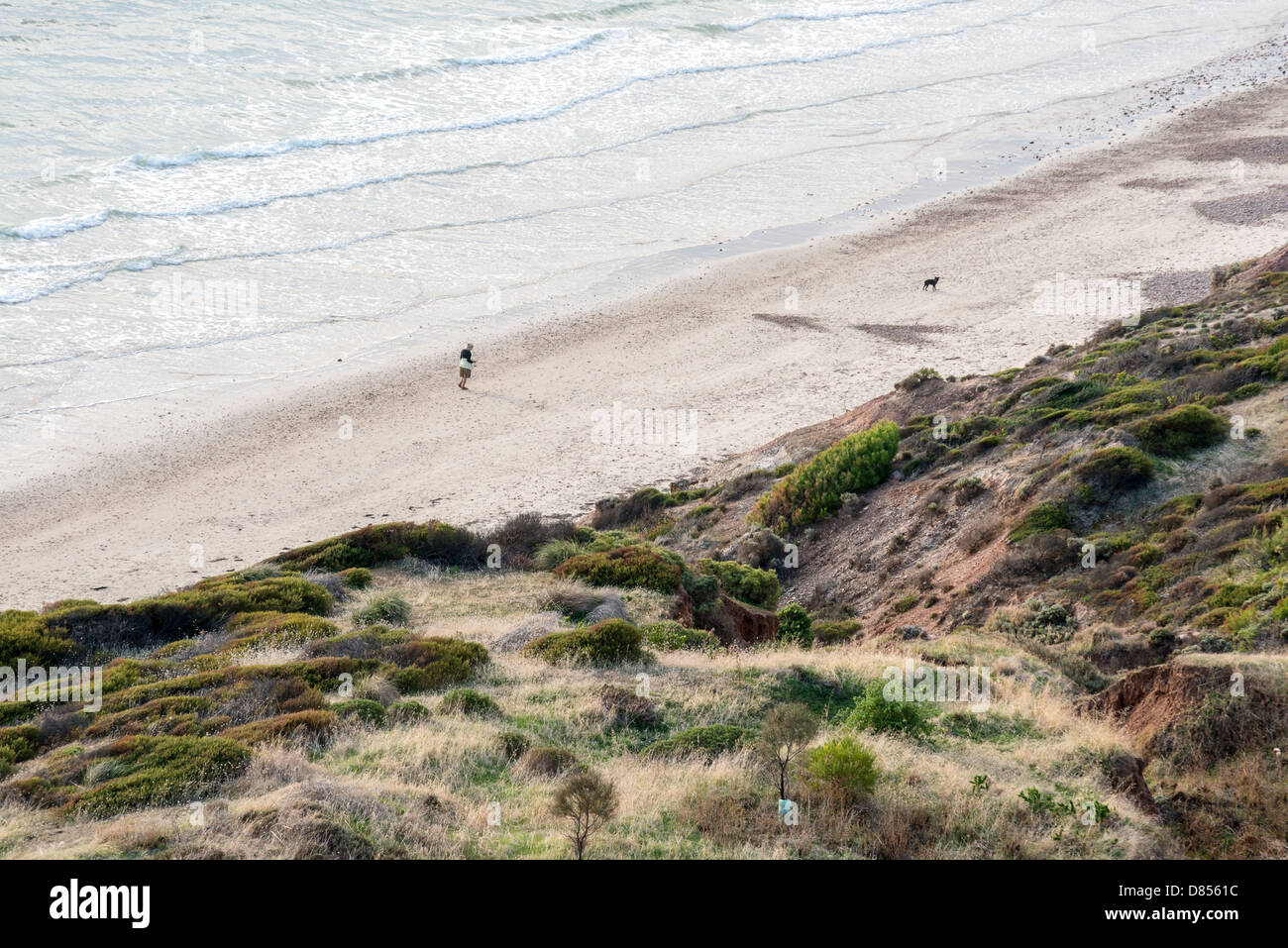 The picturesque Aldinga Bay area of the Fleurieu Peninsula Stock Photo ...