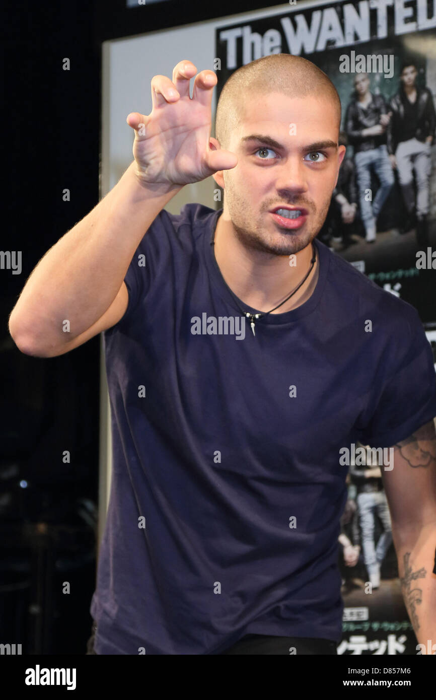Tokyo, Japan. 19th May 2013. The Wanted: Max George of The Wanted ...