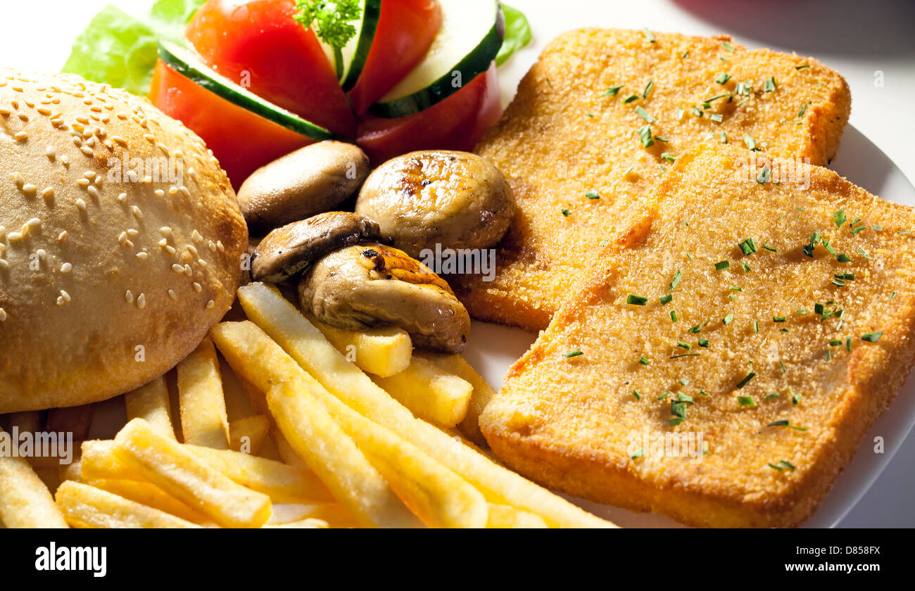 Fries portion hi-res stock photography and images - Alamy