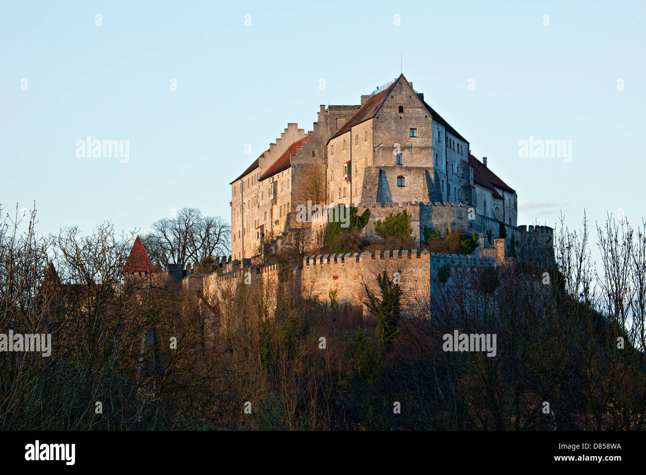 Castle Burghausen, Upper Bavaria Germany Stock Photo - Alamy