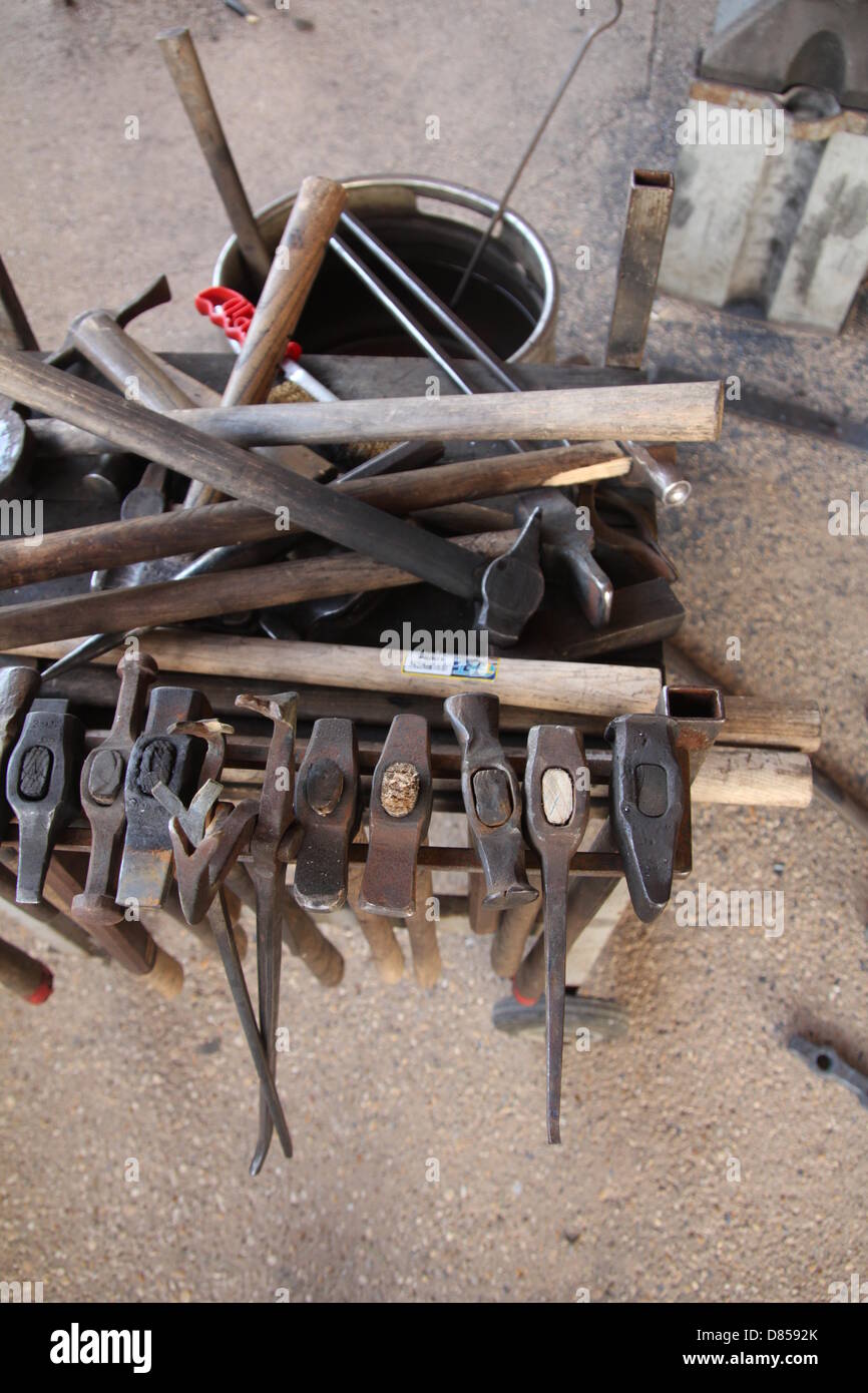 Blacksmith tool box hi-res stock photography and images - Alamy