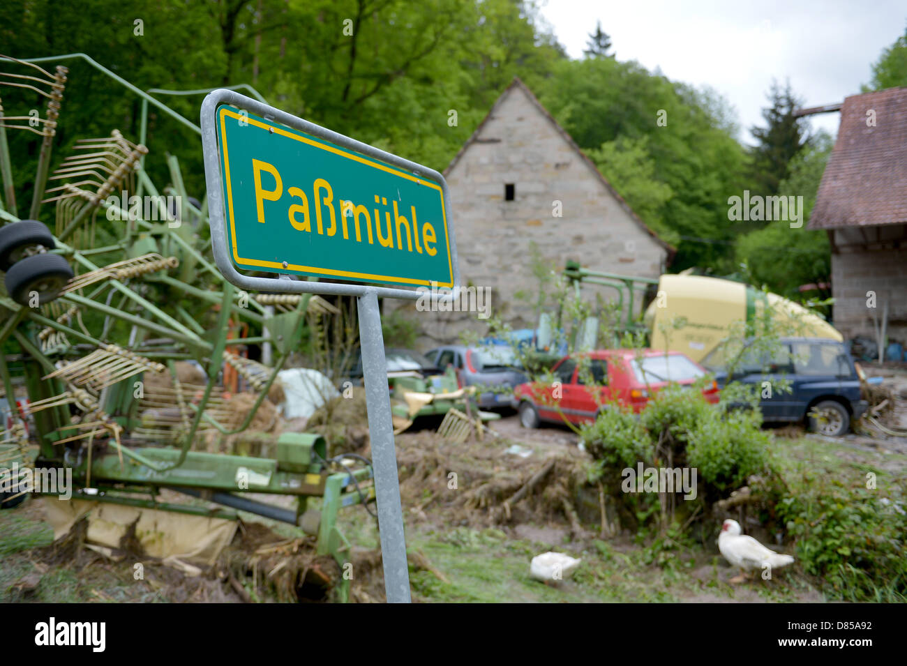 Destroyed farm machinery hi-res stock photography and images - Alamy