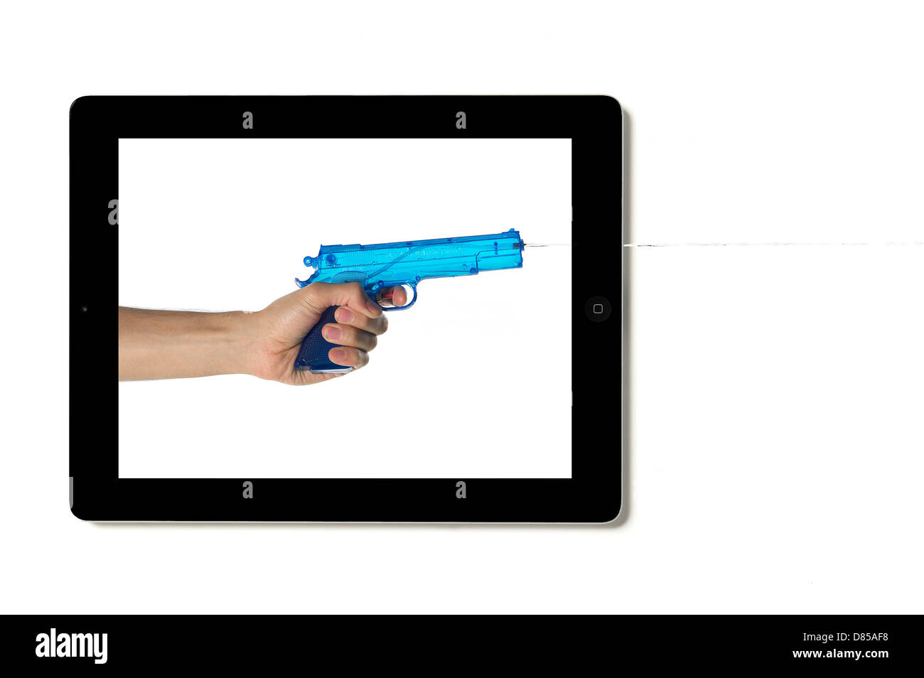 Gun shoot Cut Out Stock Images & Pictures - Alamy