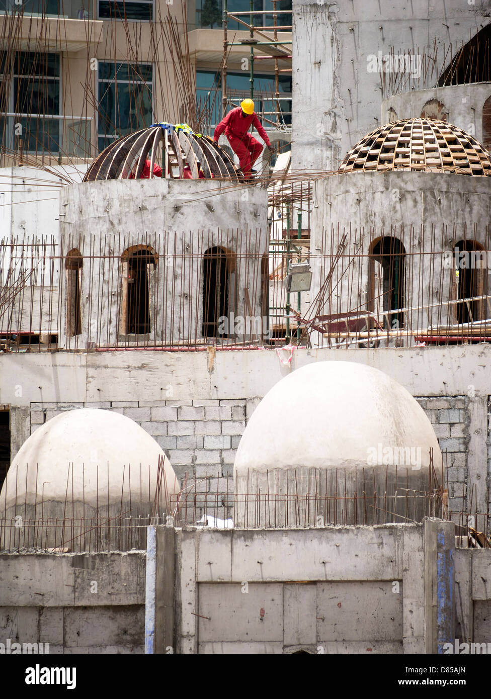 construction of new mosque in residential area of Marina district of ...