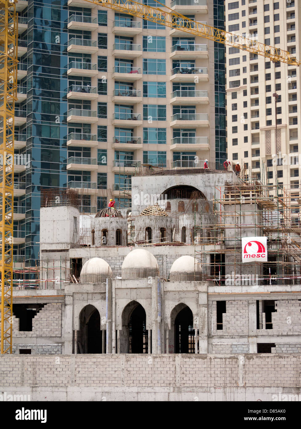 construction of new mosque in residential area of Marina district of ...