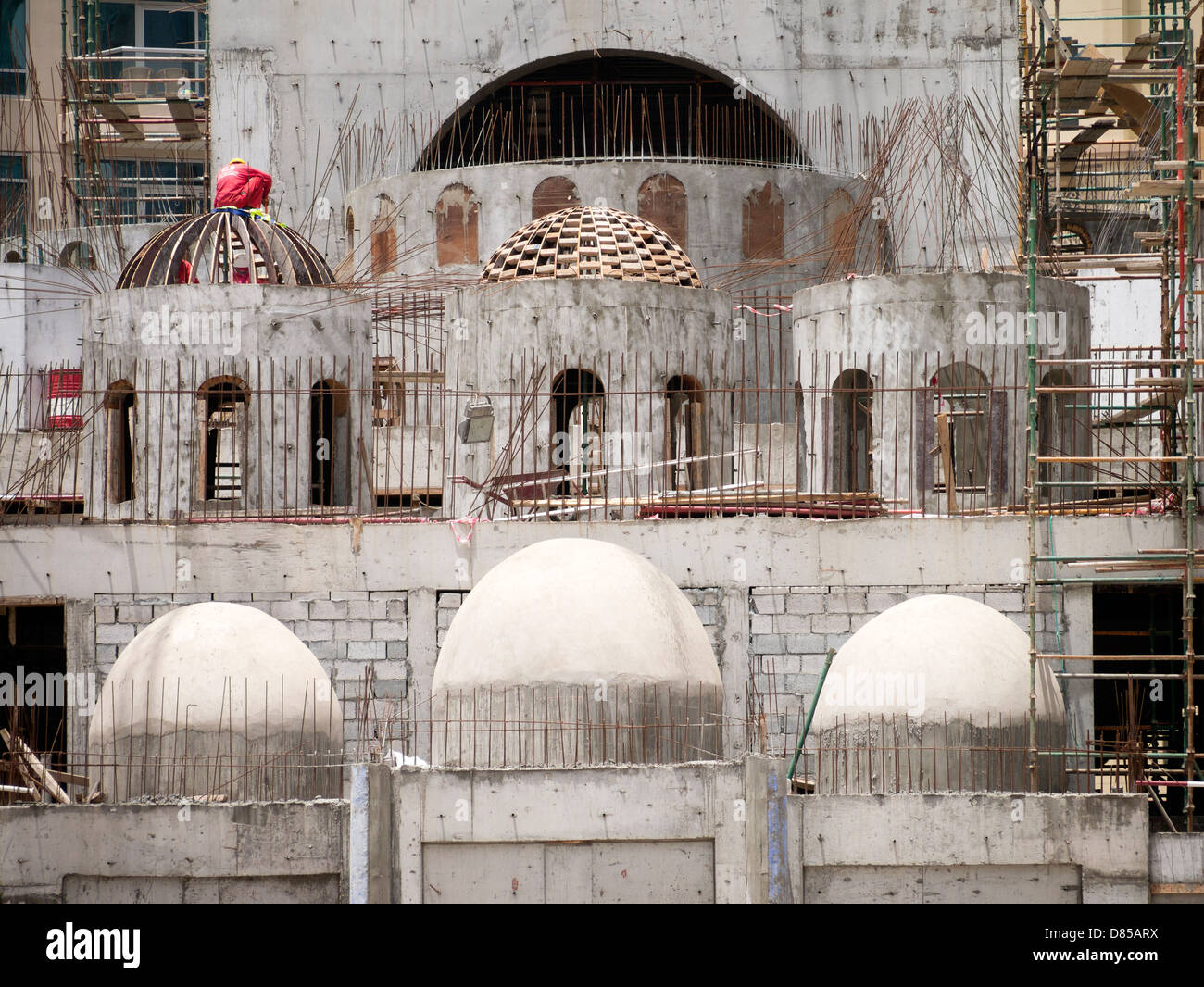 construction of new mosque in residential area of Marina district of ...