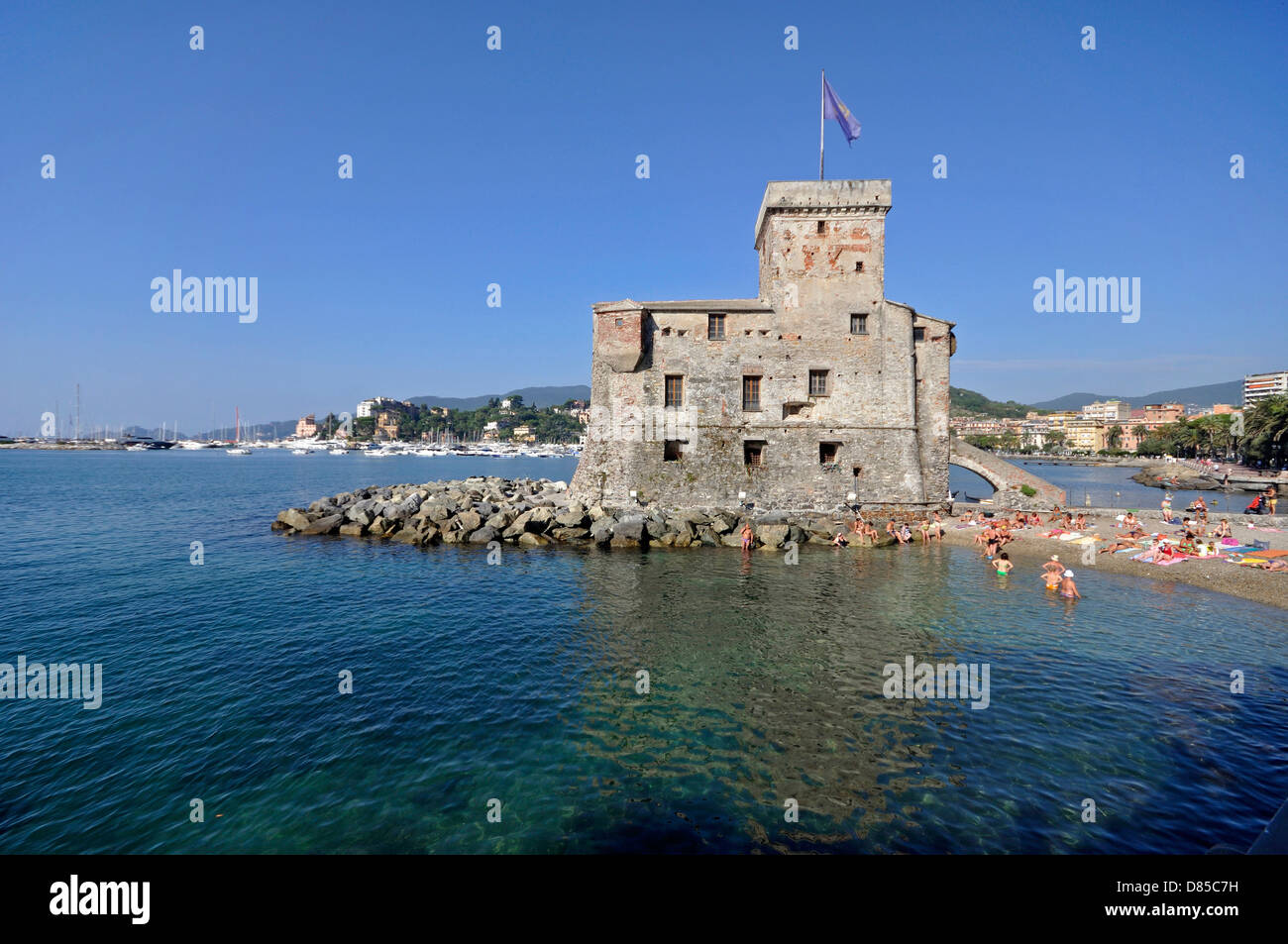 Rapallo Beach Stock Photos & Rapallo Beach Stock Images - Alamy