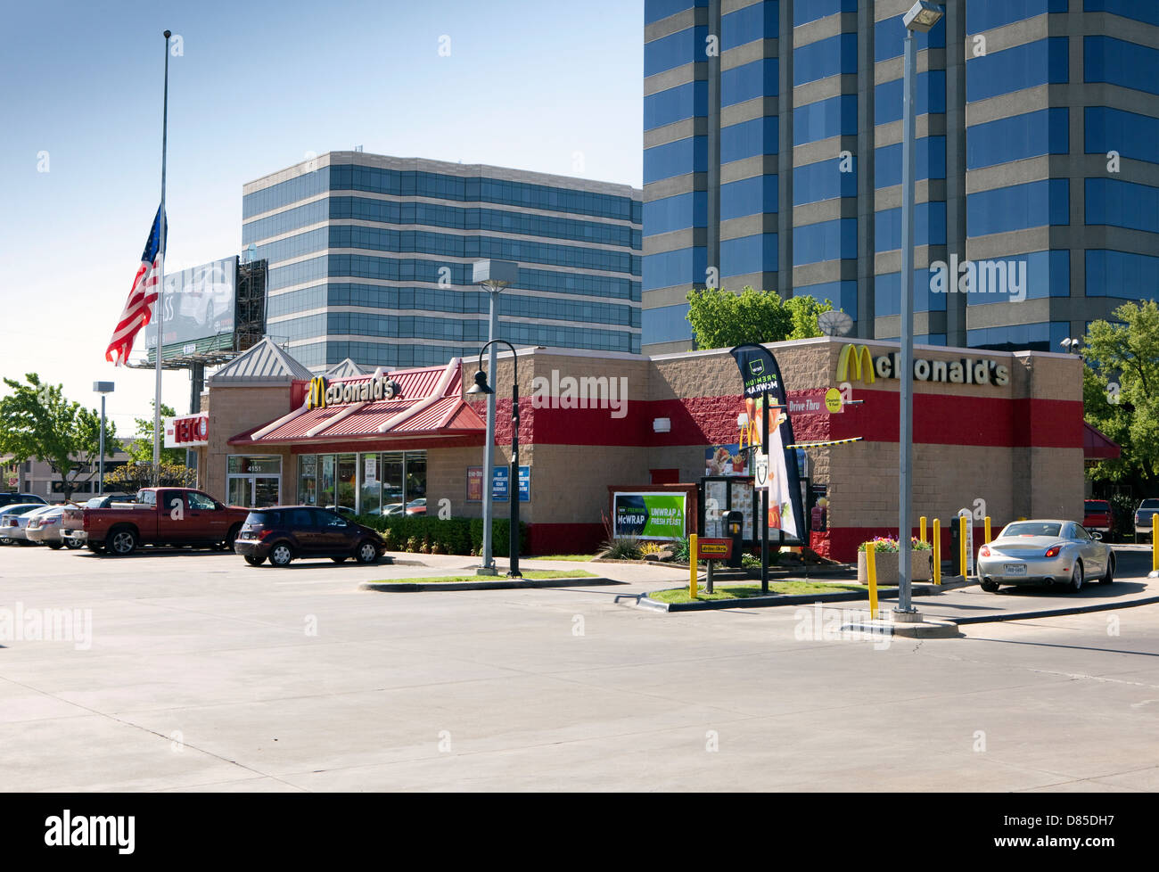 A view of a McDonald's in Dallas, Texas Stock Photo - Alamy