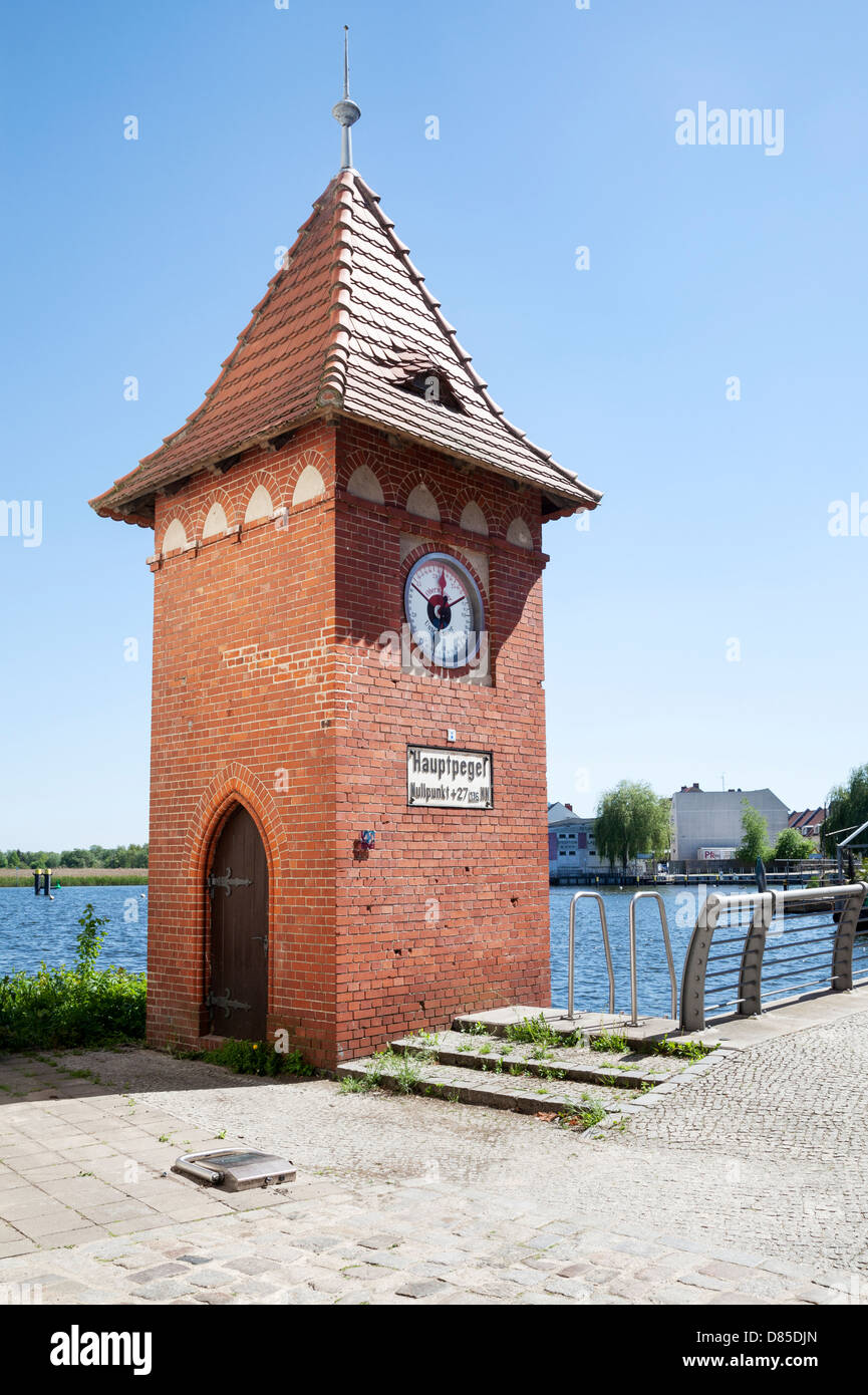 Hauptpegel, Brandenburg an der Havel, Germany Stock Photo - Alamy
