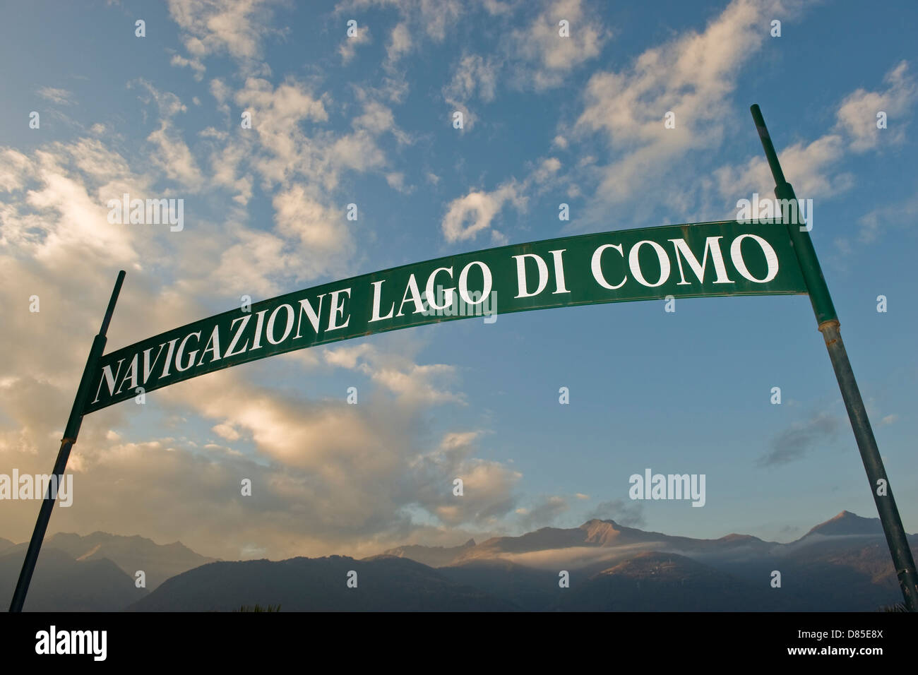 Italy, Lombardy, Colico Stock Photo - Alamy