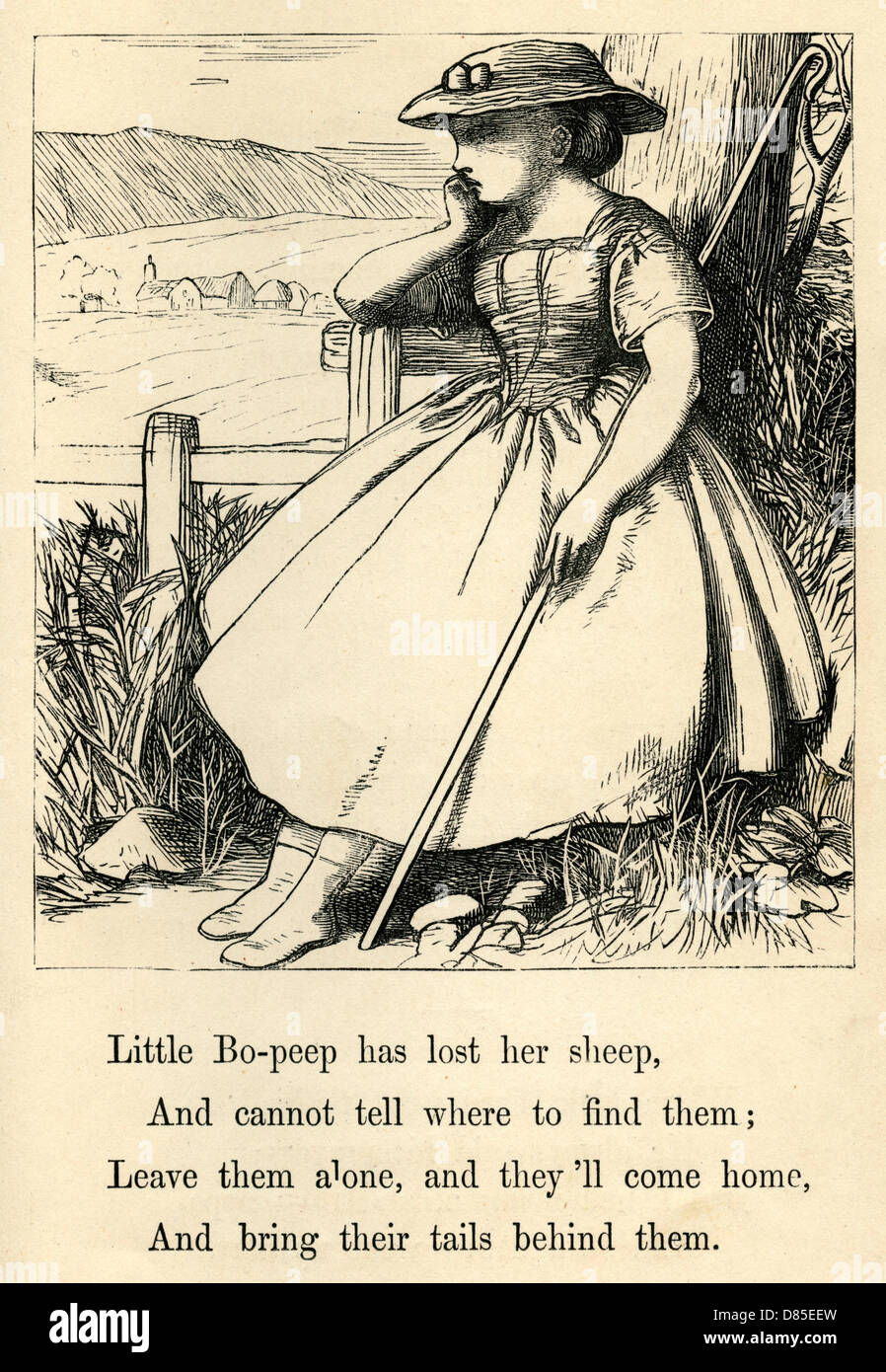 Little bo peep hi-res stock photography and images - Alamy