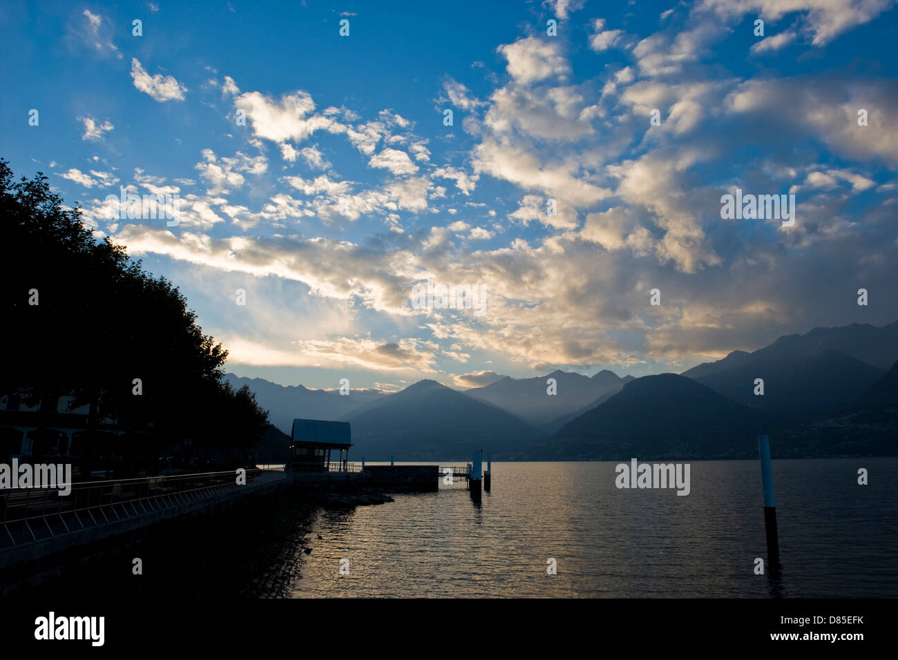 Italy, Lombardy, Colico Stock Photo - Alamy