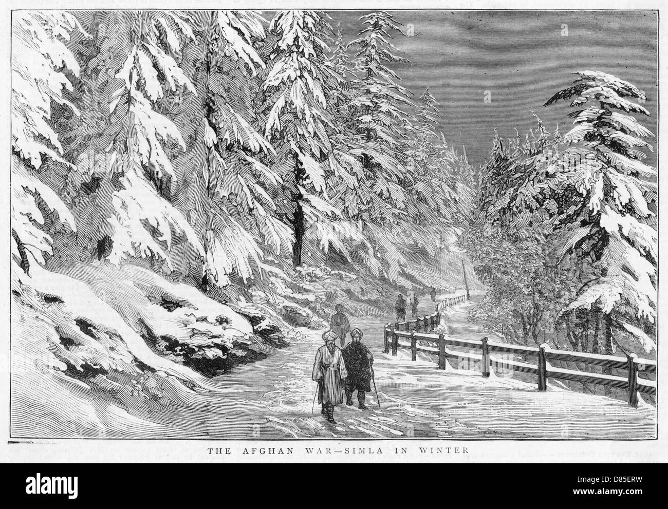 India simla hi-res stock photography and images - Alamy