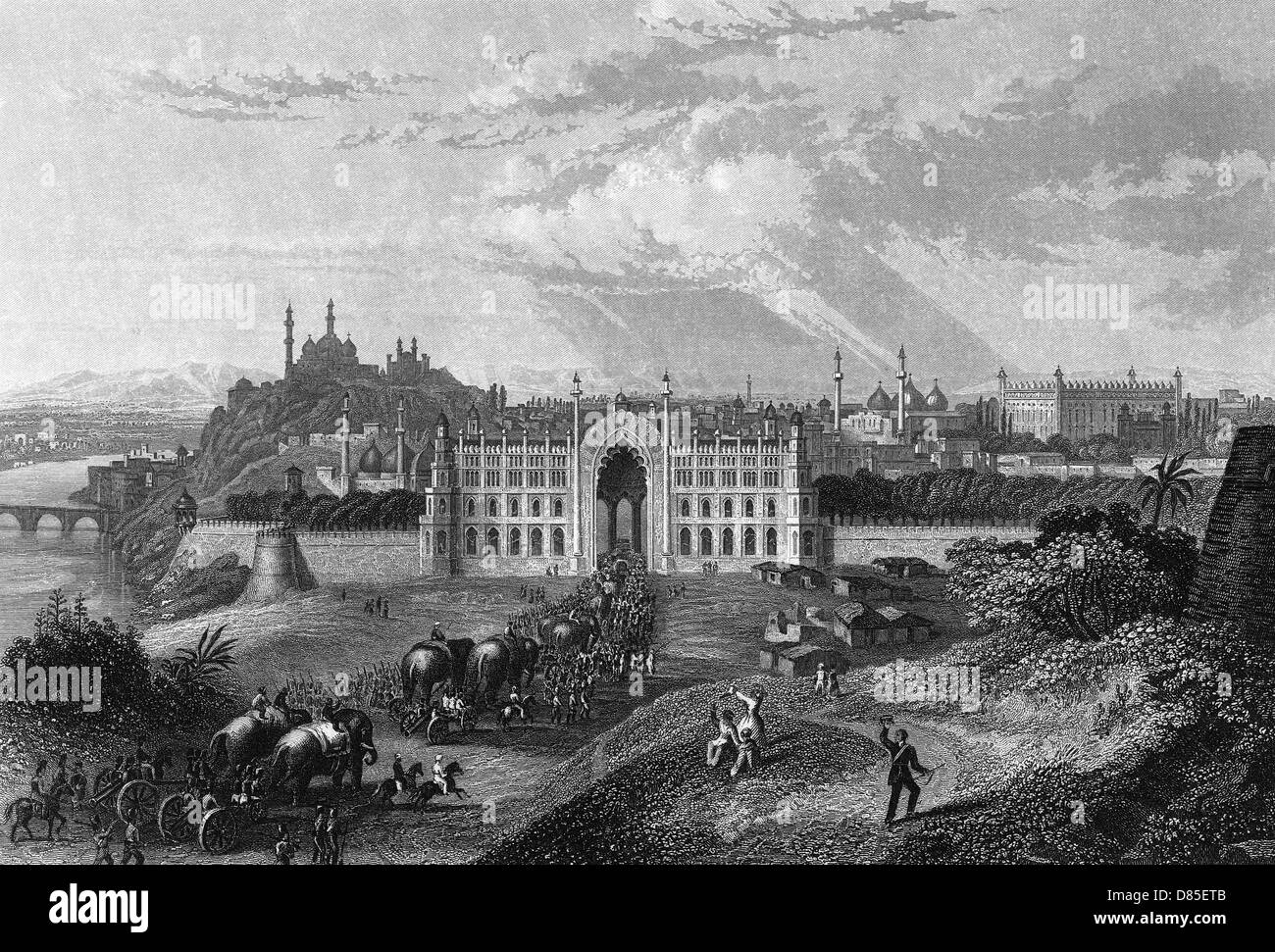 1850s india Black and White Stock Photos & Images - Alamy