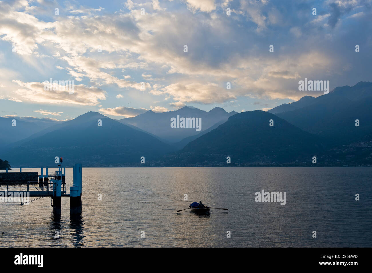 Italy, Lombardy, Colico Stock Photo - Alamy