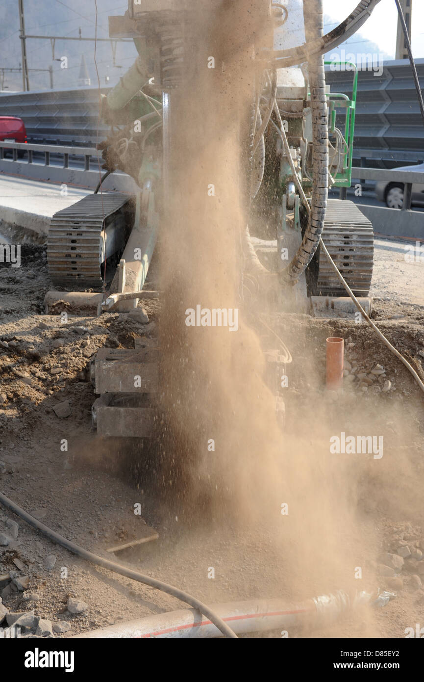 Perforation for construction Stock Photo - Alamy