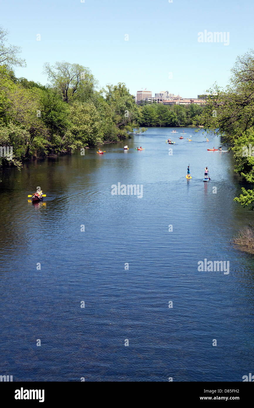 A view of the Colorado River in Austin, Texas Stock Photo - Alamy