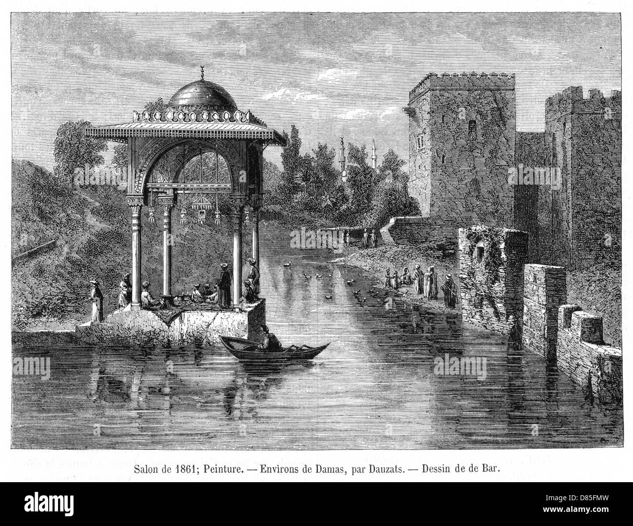 Damascus syria and river hi-res stock photography and images - Alamy