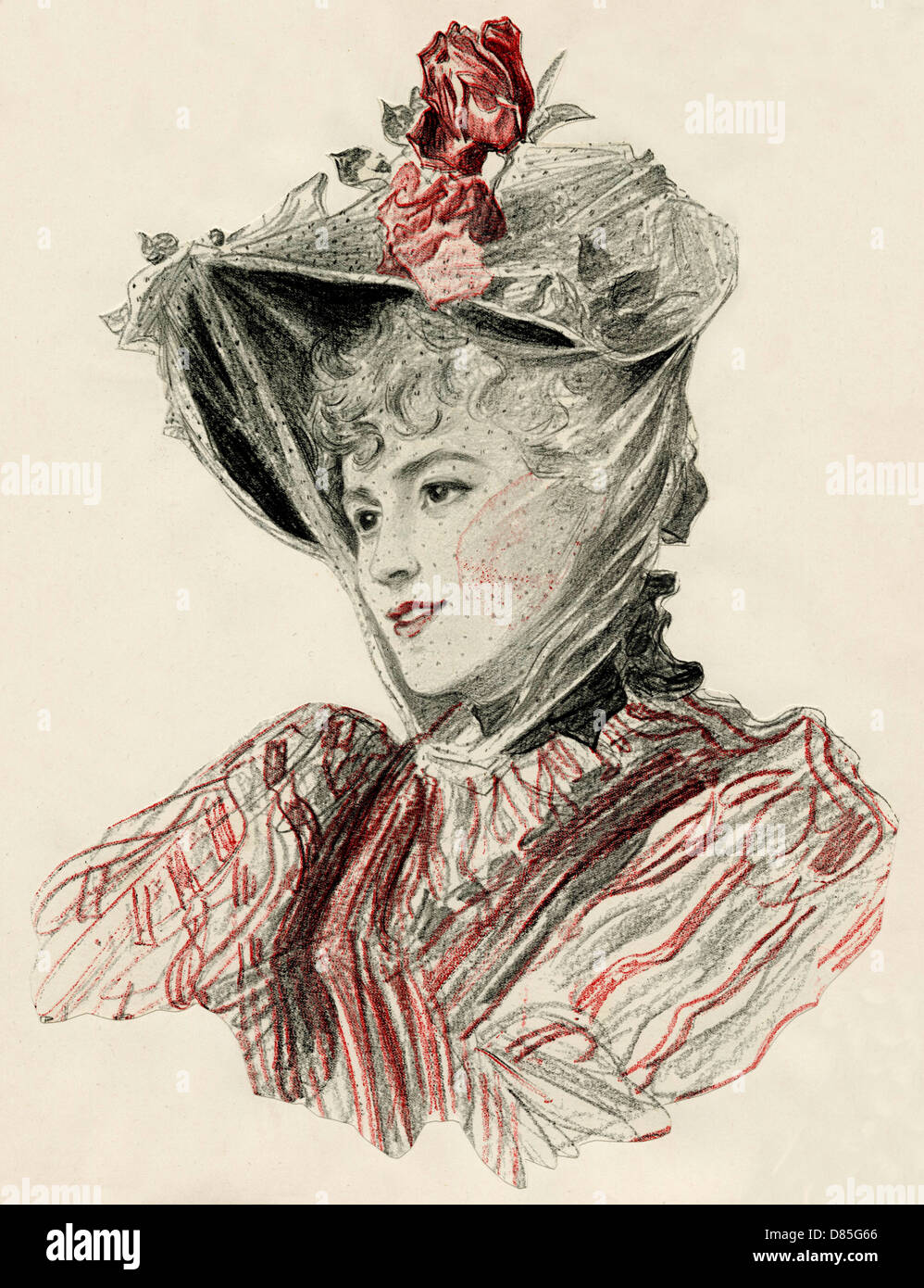 Women wearing bonnet hi-res stock photography and images - Alamy