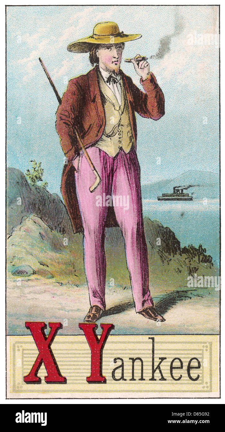 Yankee man, southern USA Stock Photo - Alamy