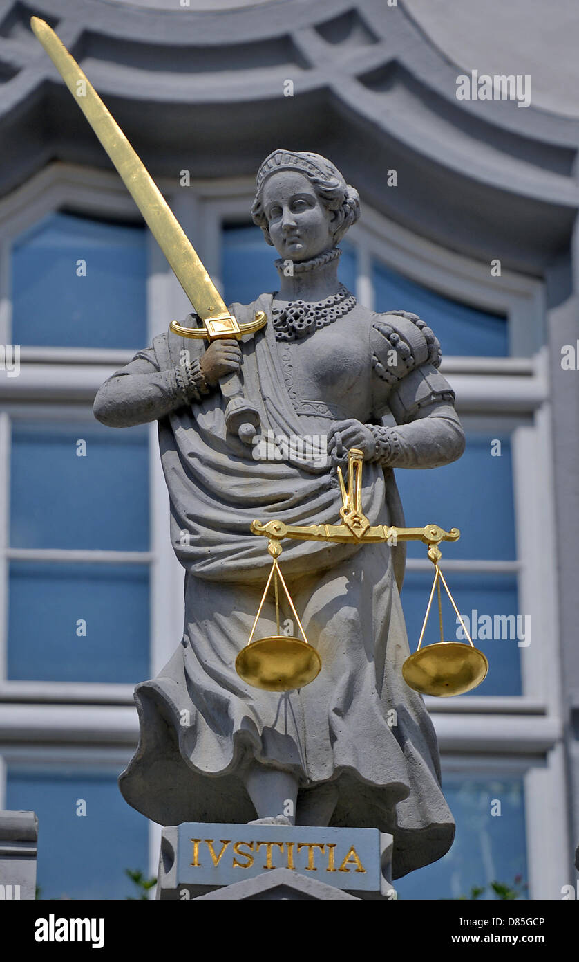 Iustitia hi-res stock photography and images - Alamy