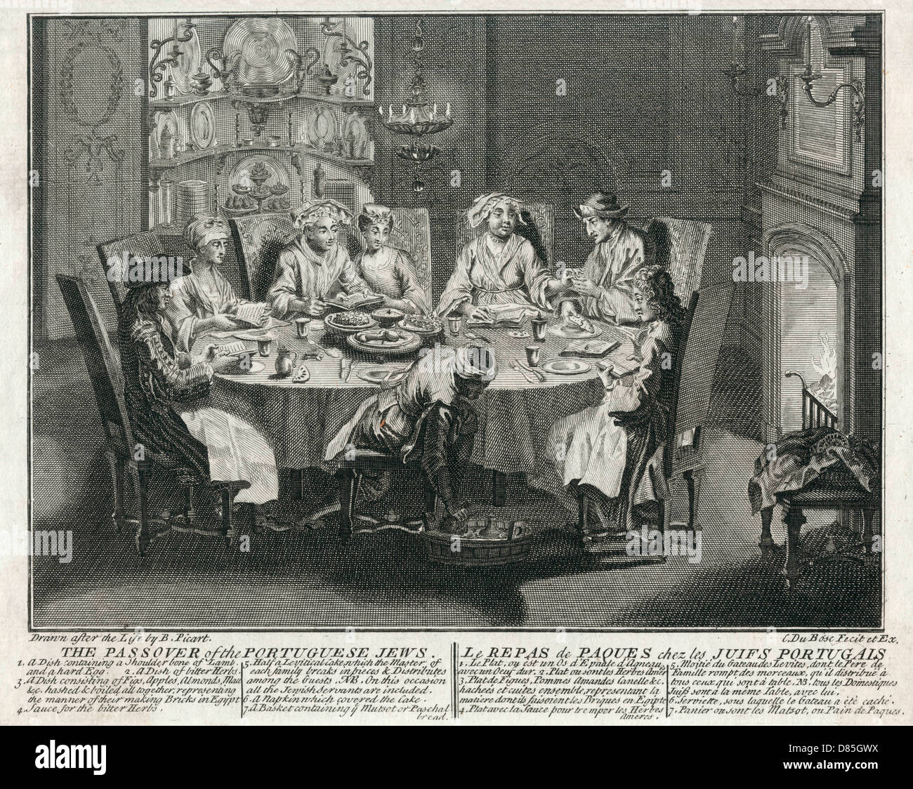 Portuguese Jews celebrating the Passover Stock Photo - Alamy