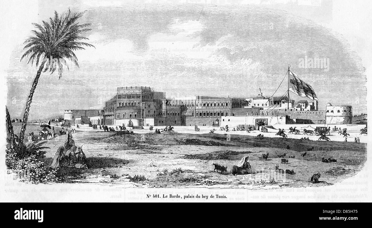 Tunis bey palace hi-res stock photography and images - Alamy