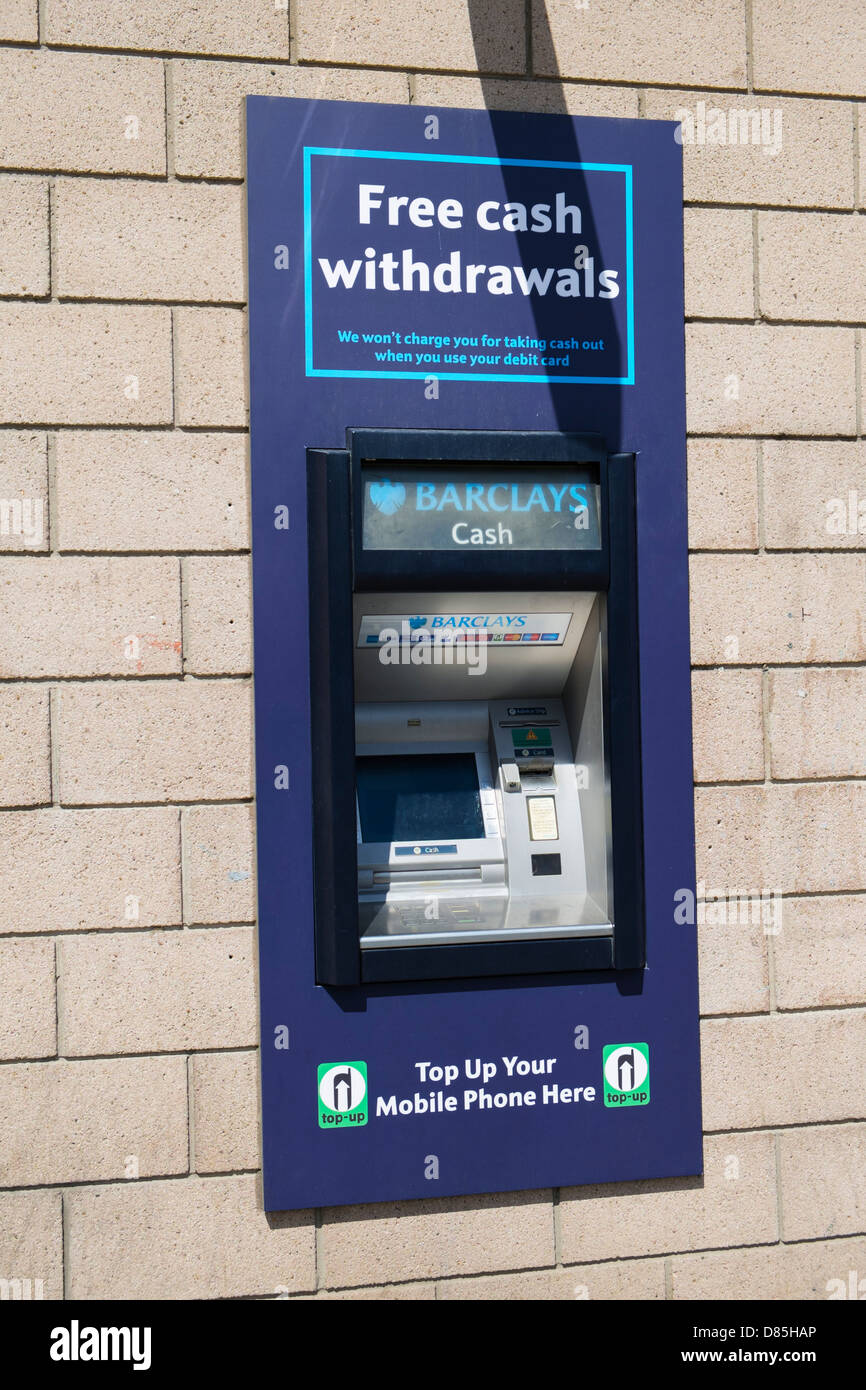 Cash point machine Stock Photo - Alamy