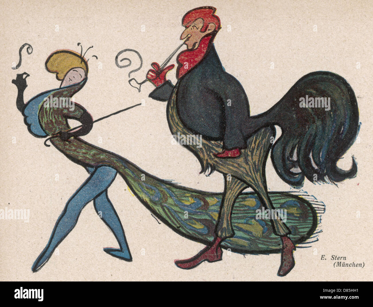 Bird as humans Stock Photo - Alamy