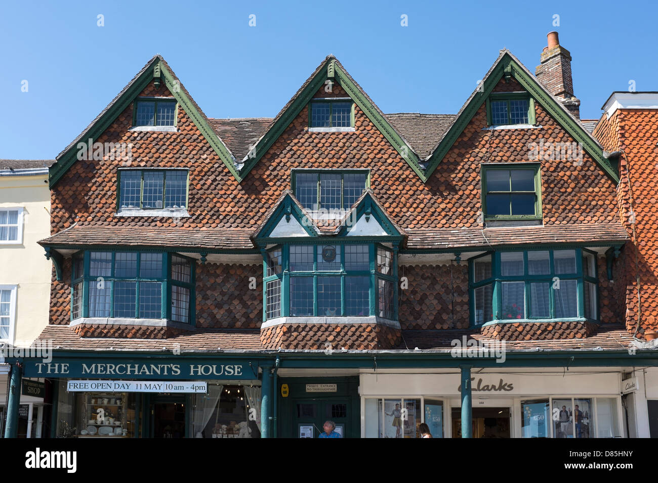 The Merchants House Marlborough Stock Photo - Alamy