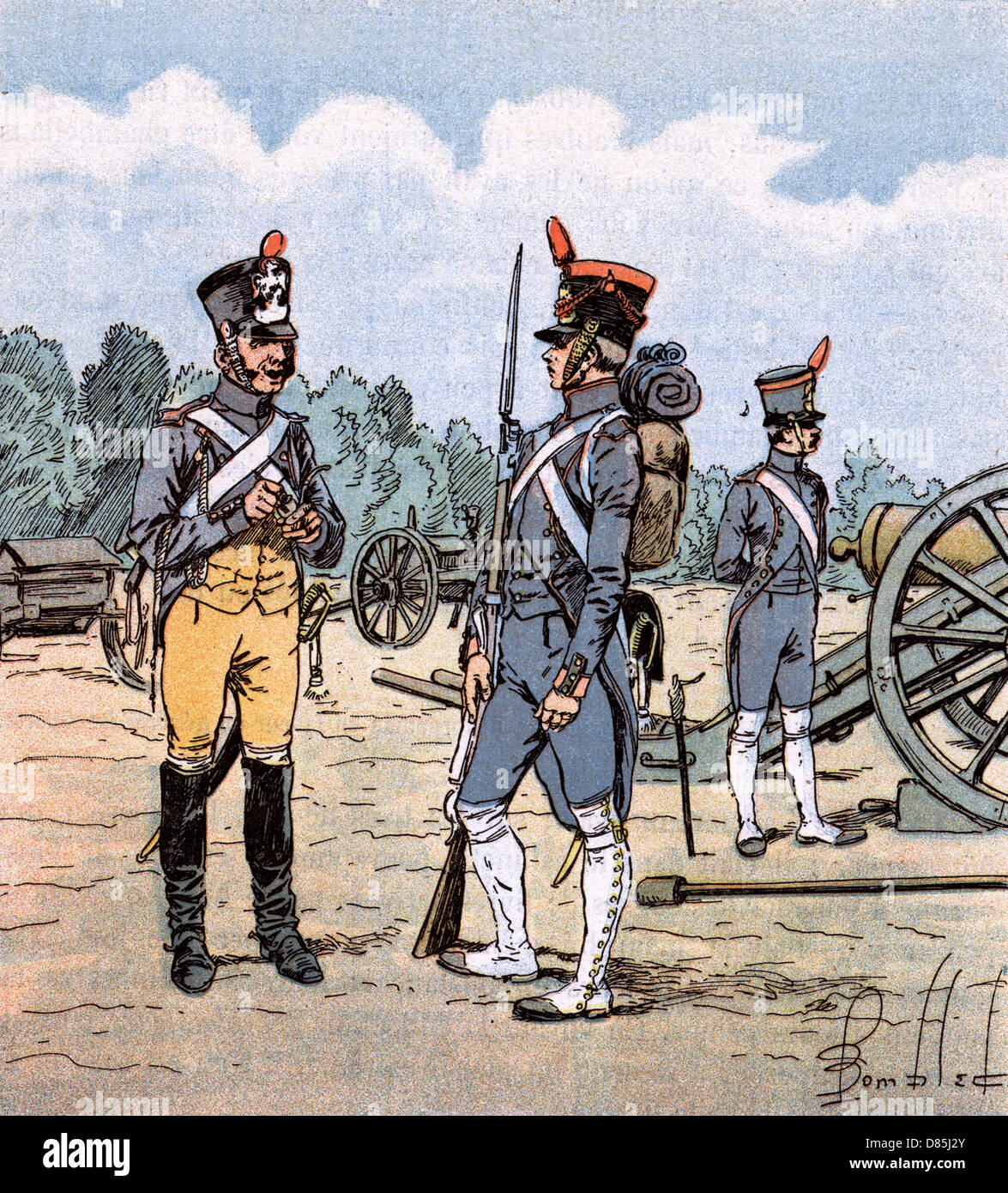 French artillery hi-res stock photography and images - Alamy