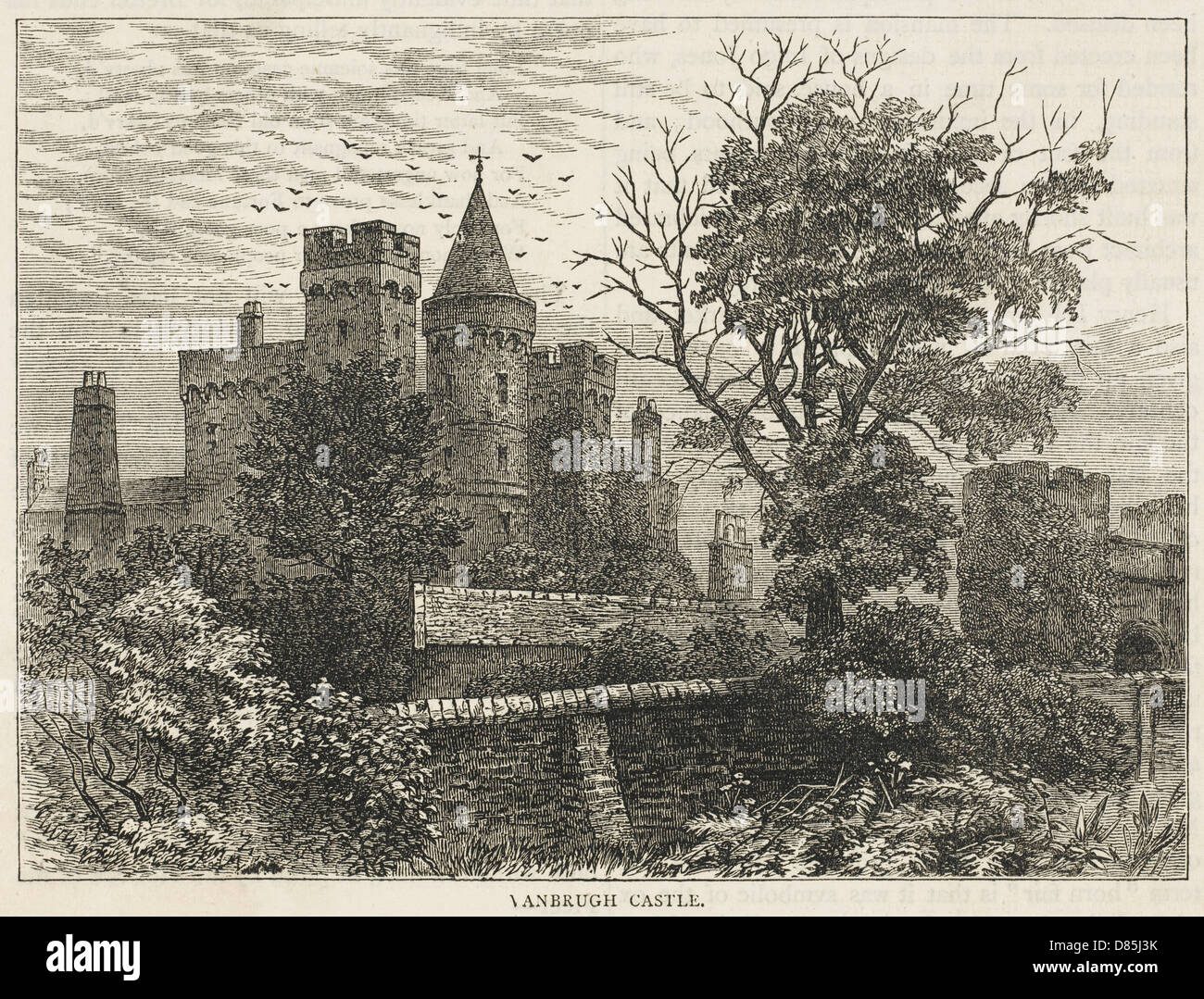 Vanbrugh Castle, Blackheath Stock Photo - Alamy