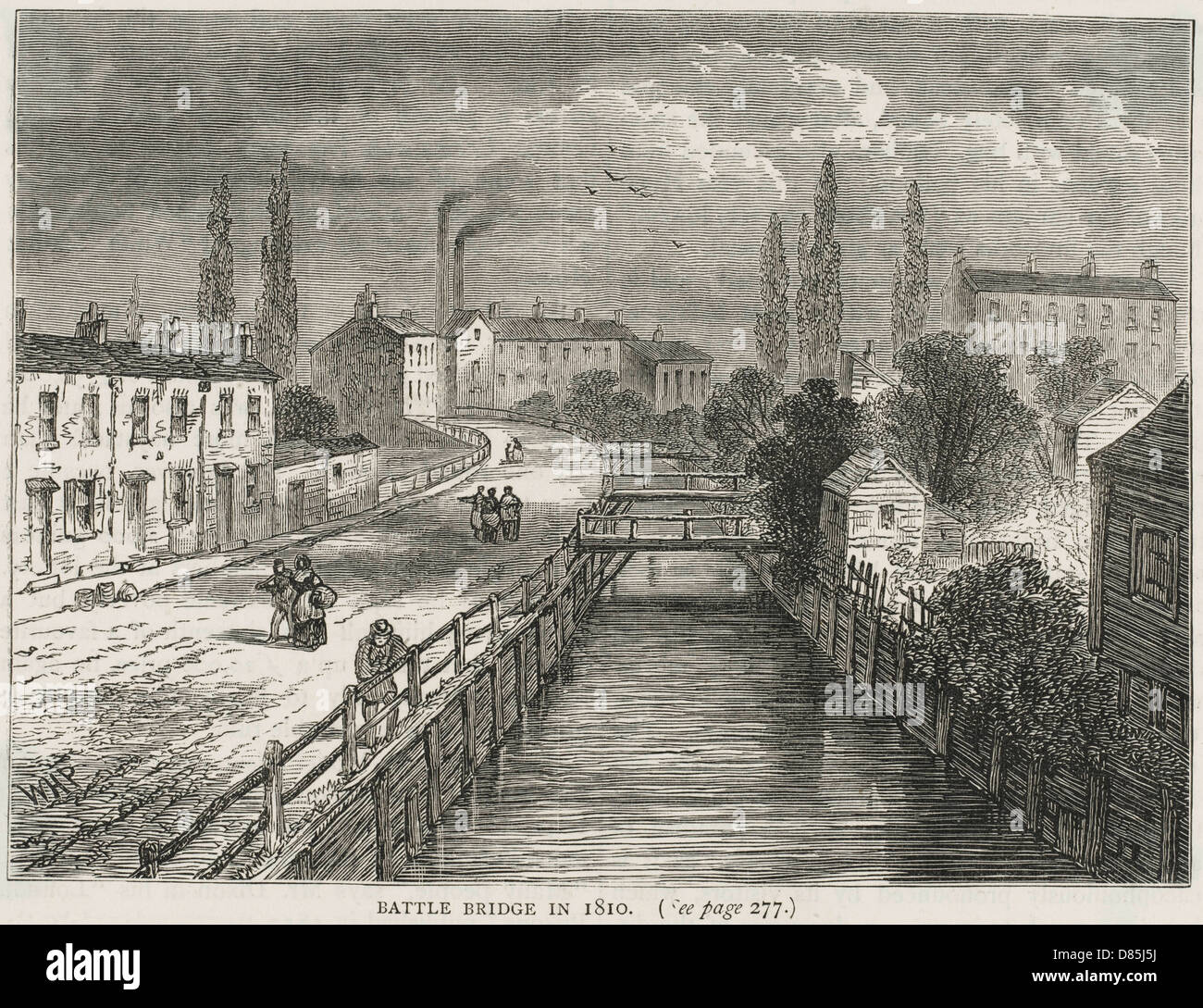 LONDON BATTLE BRIDGE Stock Photo - Alamy