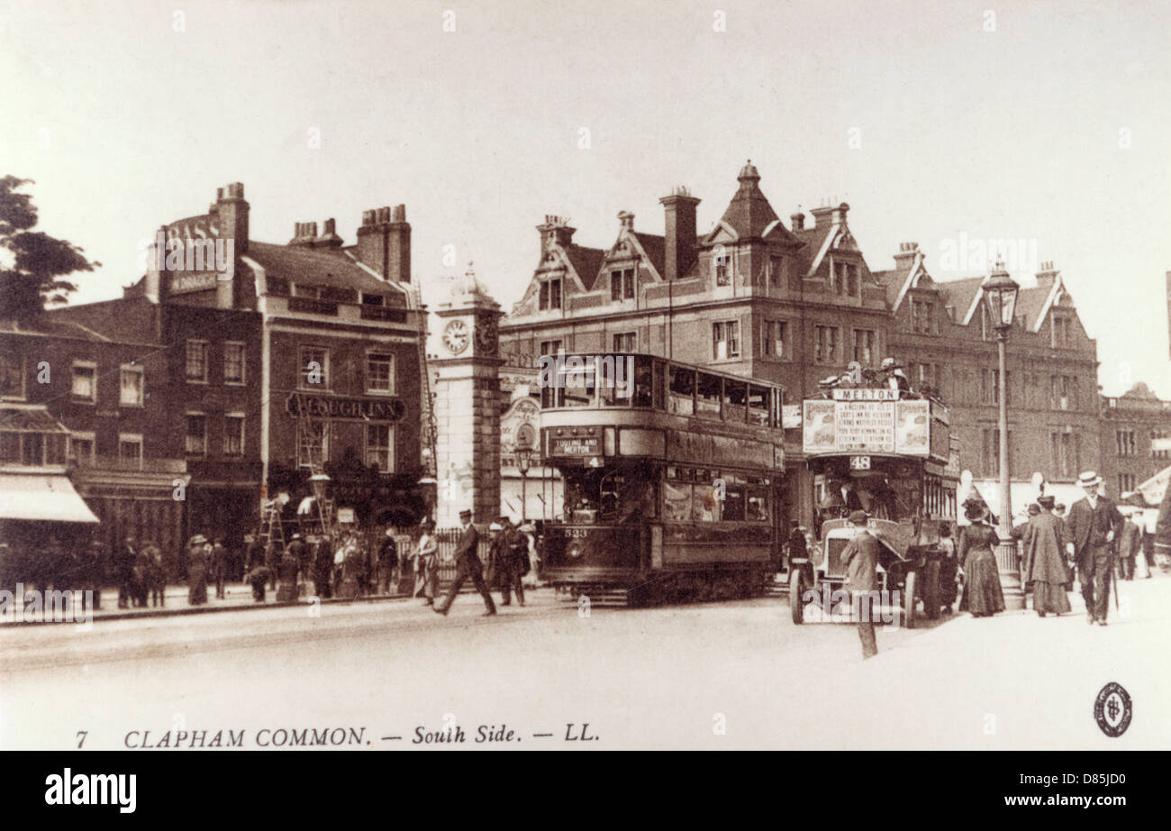 Bus clapham hi-res stock photography and images - Alamy