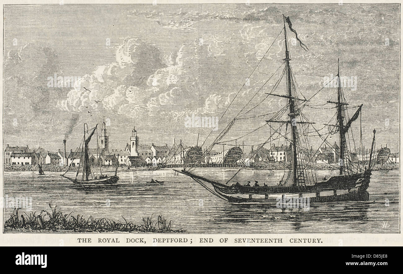 Deptford dock hi-res stock photography and images - Alamy