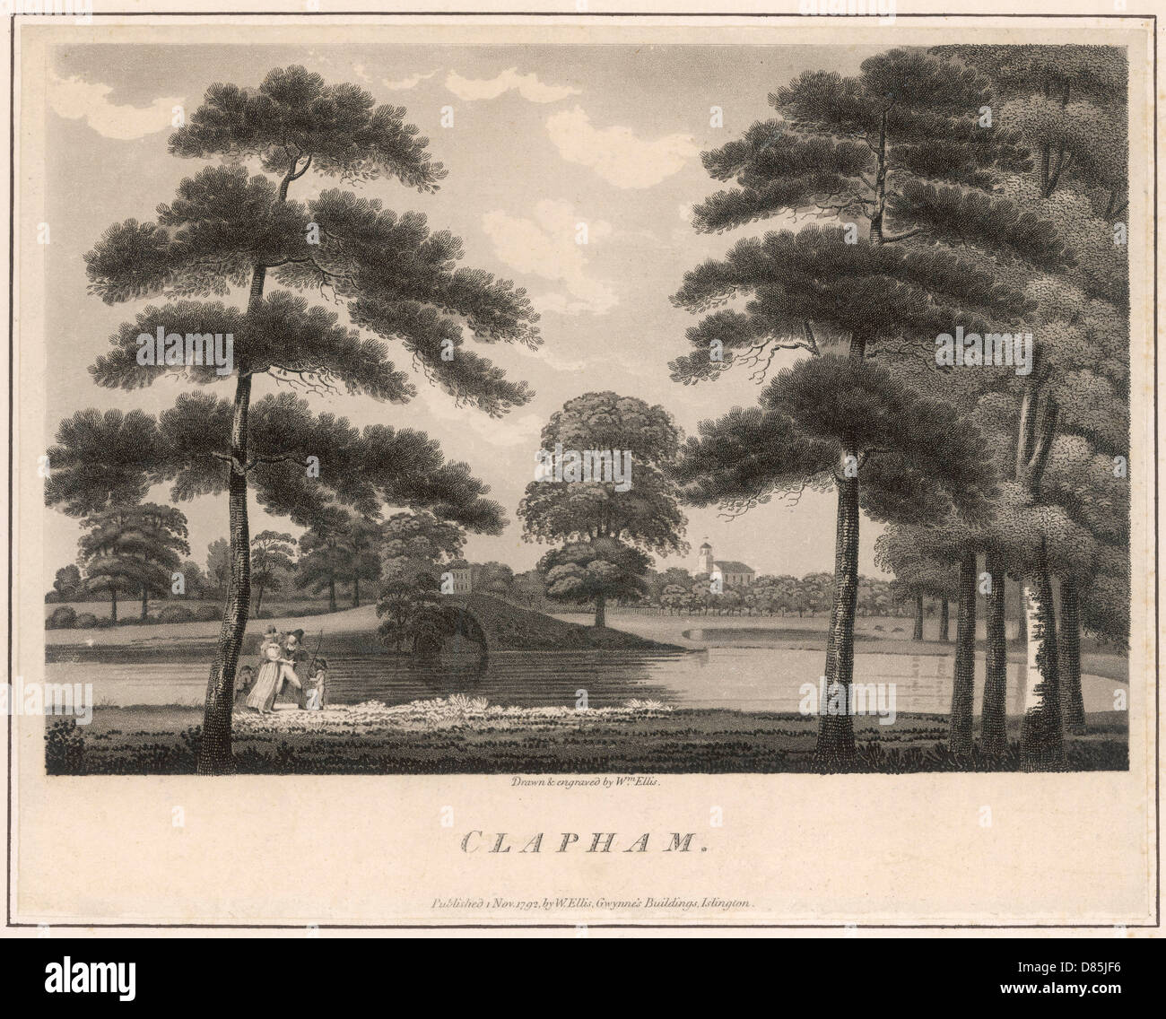 Clapham common view hi-res stock photography and images - Alamy