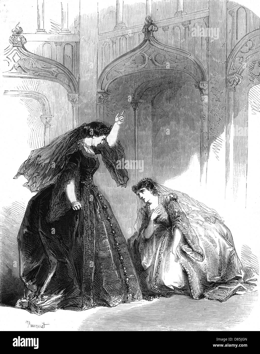 Anna Bolena opera Stock Photo - Alamy