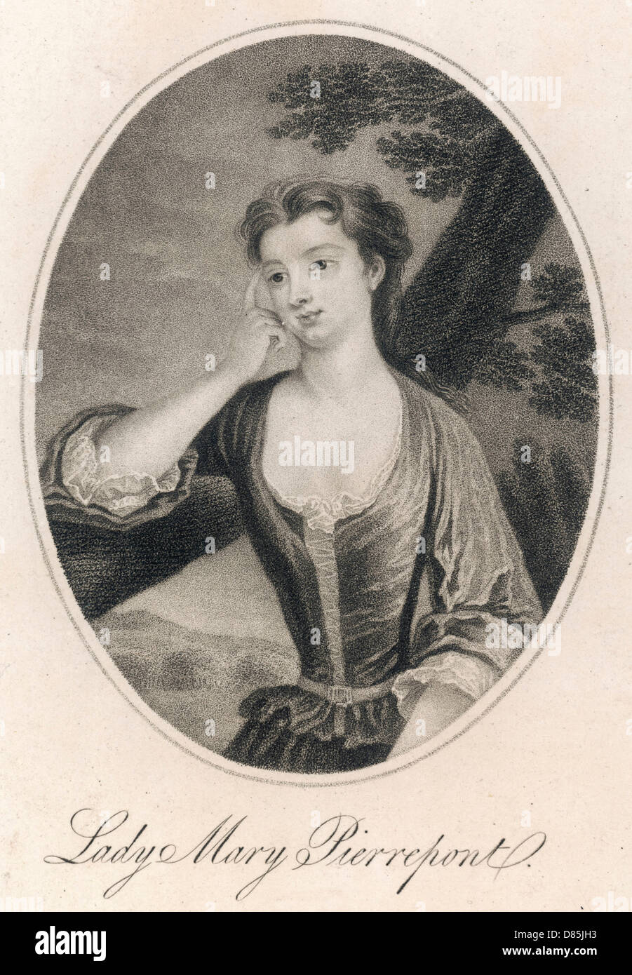 Lady Mary Wortley Montagu Stock Photo - Alamy