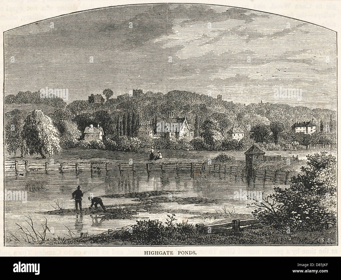 Highgate ponds hi-res stock photography and images - Alamy