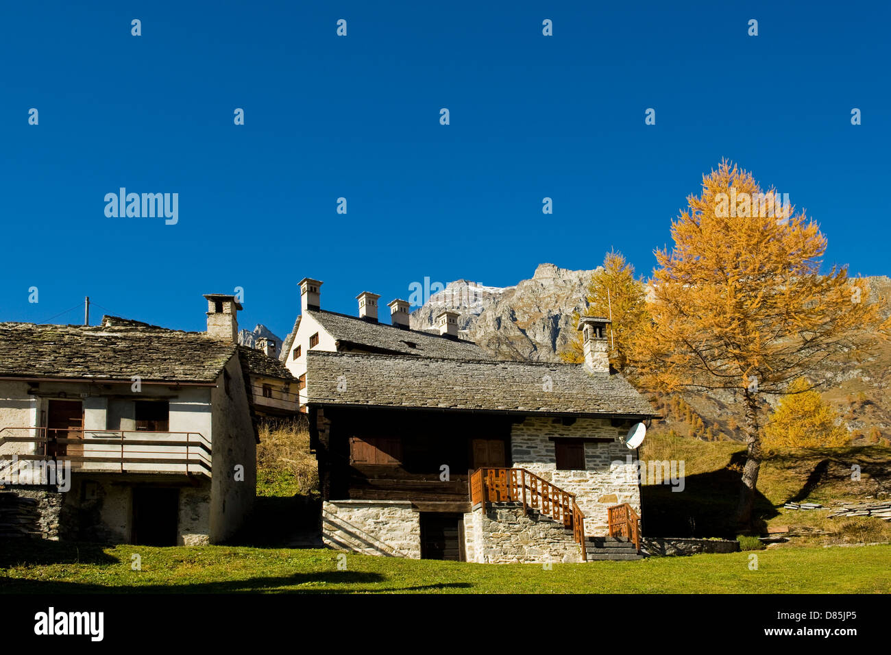 Italy Piedmont Devero alp Alpe Devero Stock Photo - Alamy