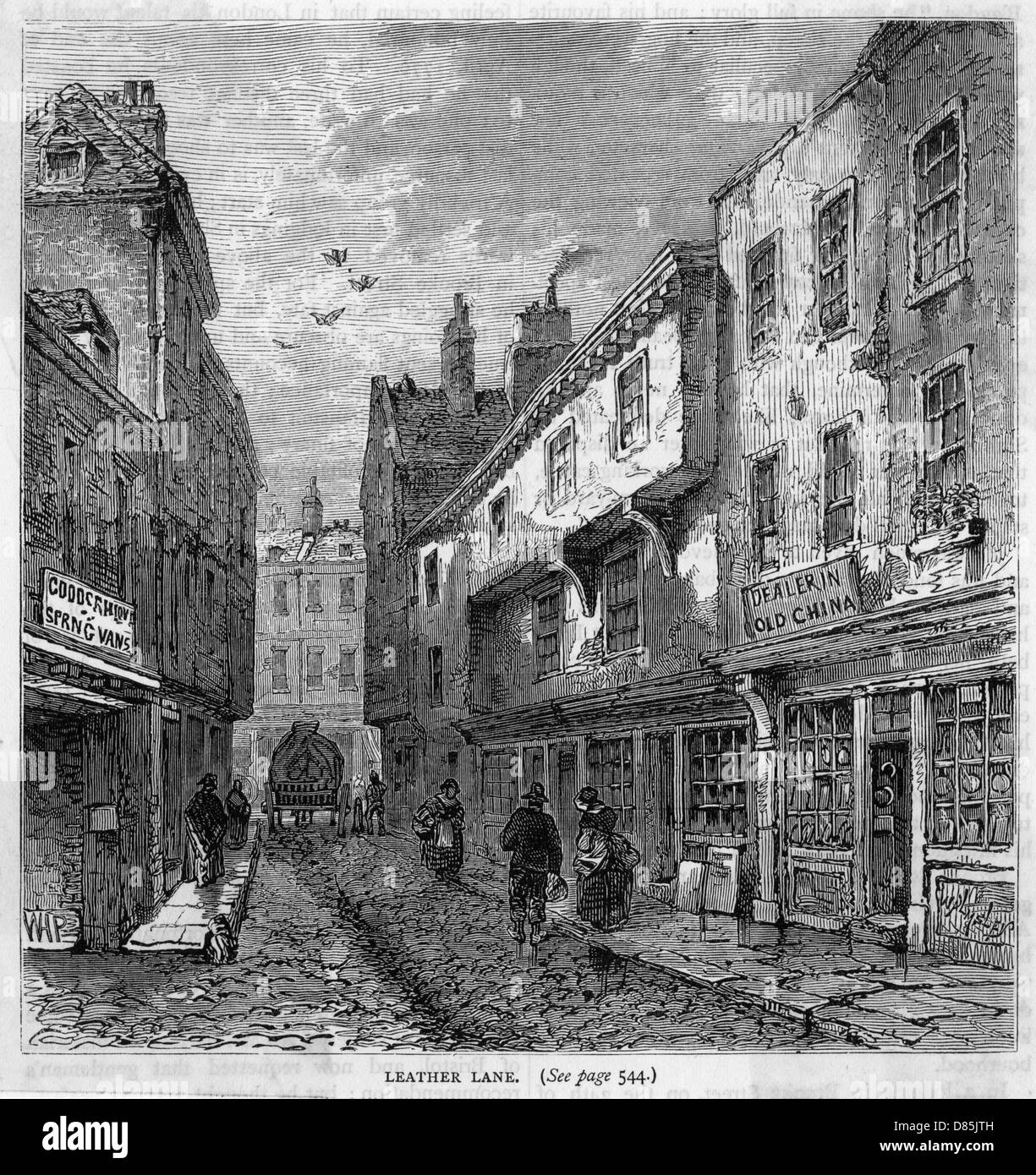 London Leather Lane Stock Photo - Alamy