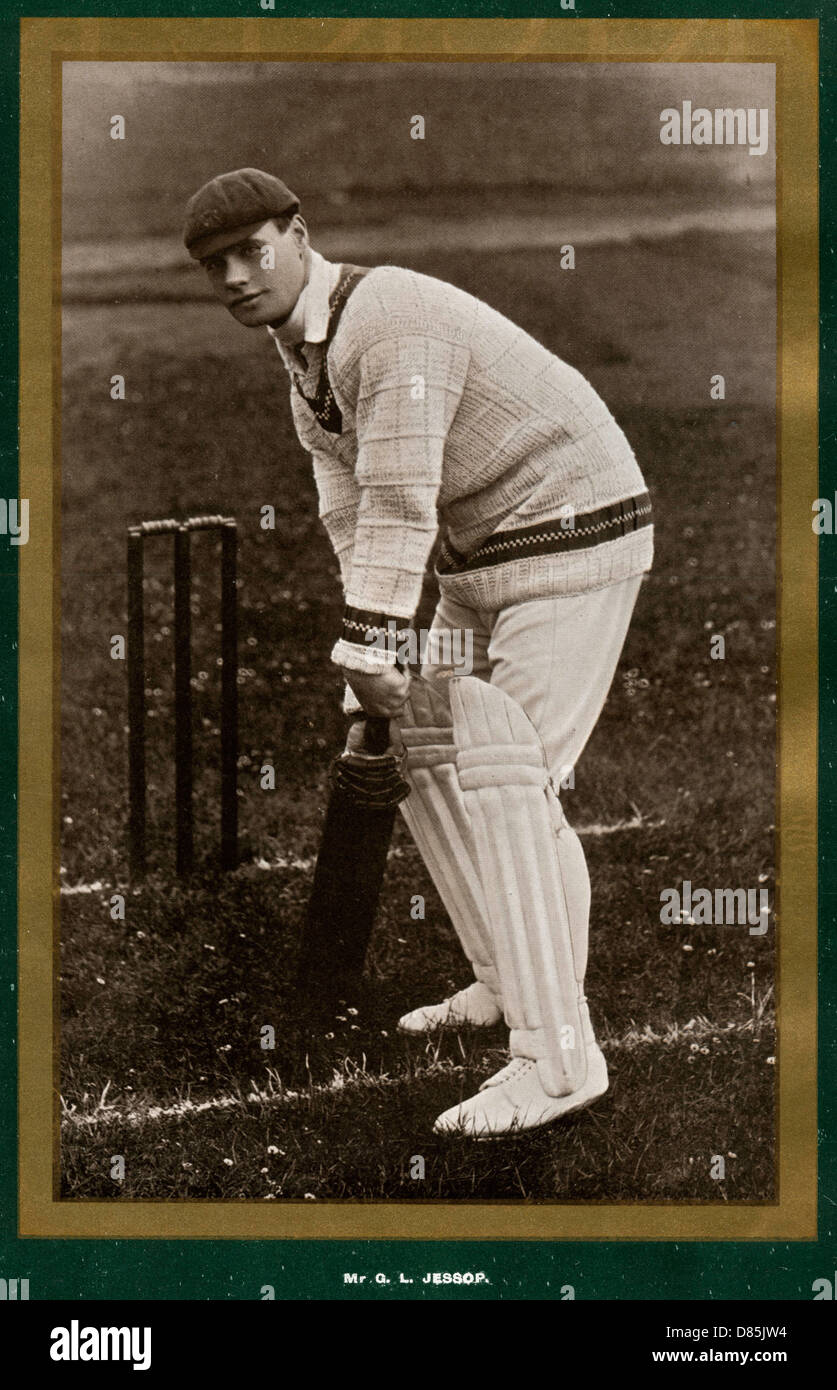 Gilbert jessop cricket hi-res stock photography and images - Alamy